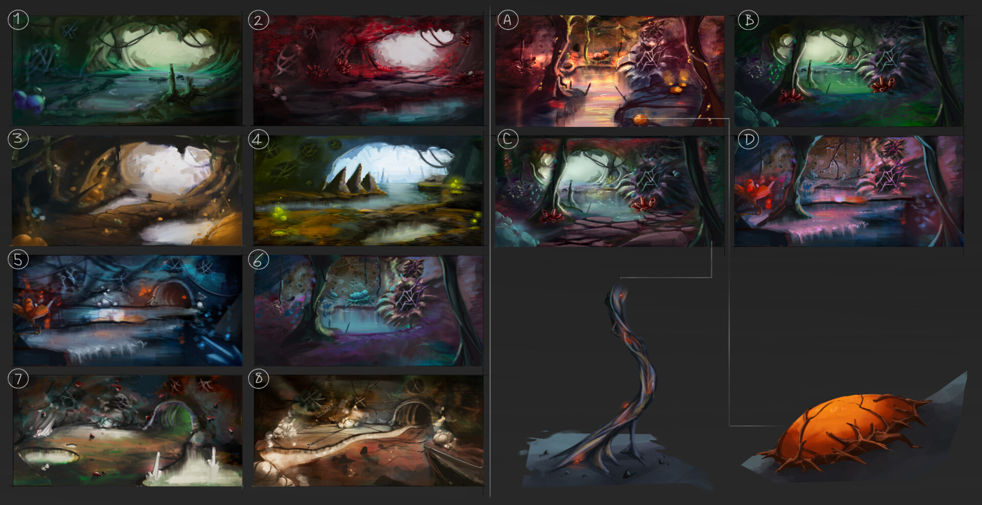 Ethan Salter - Hive Mine Environment & Assets