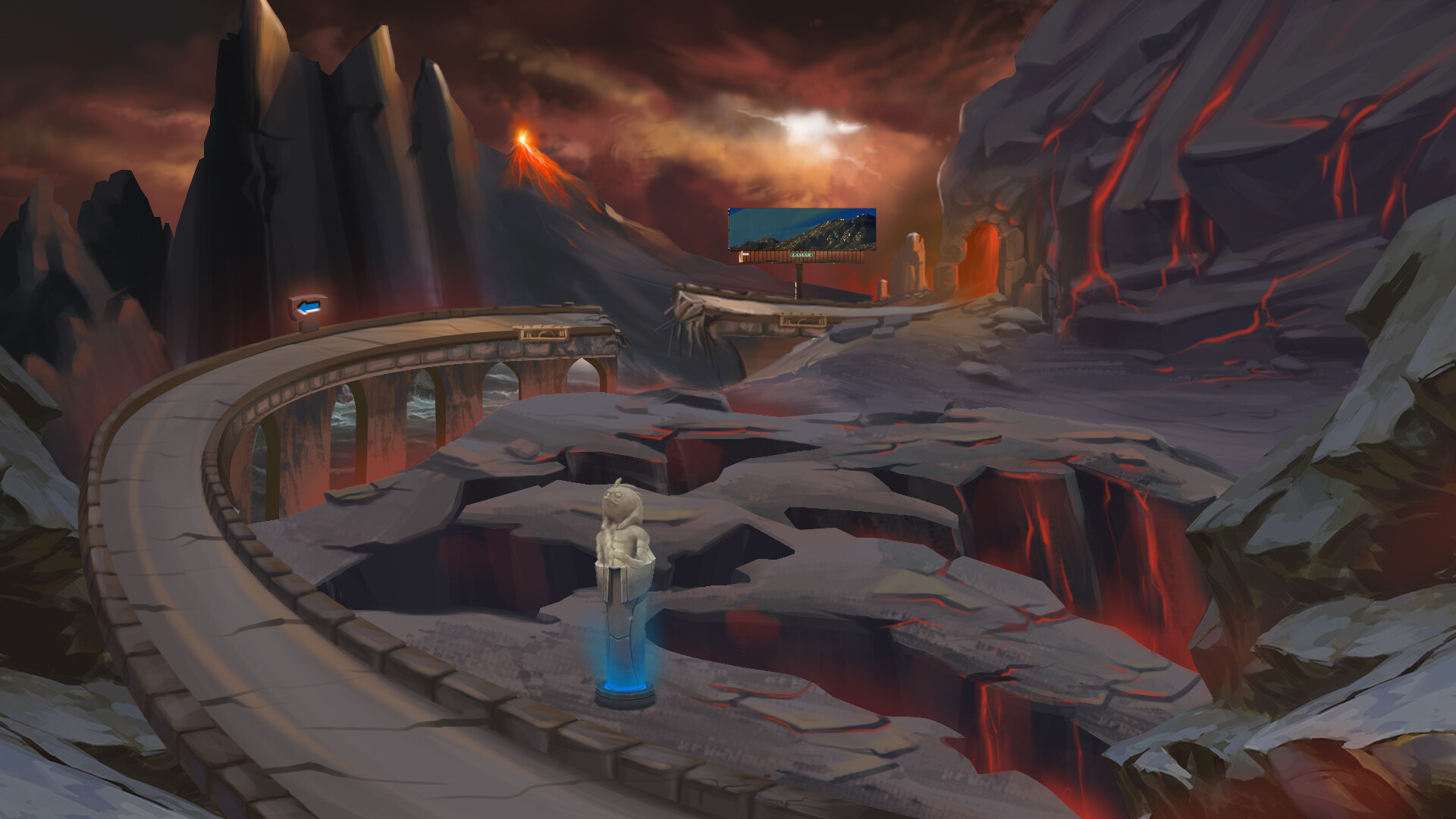 ArtStation - Hell Concept Art