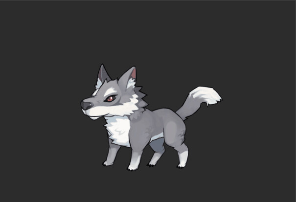 ArtStation - spine 2D monster wolf
