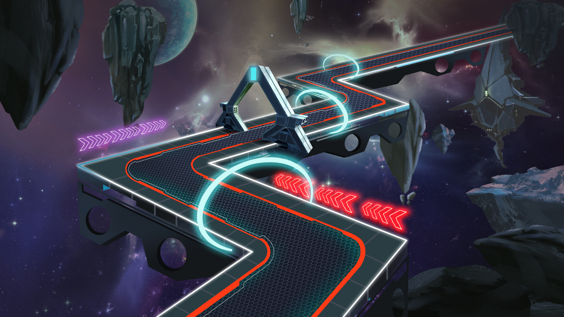 ArtStation - Space Racing Track