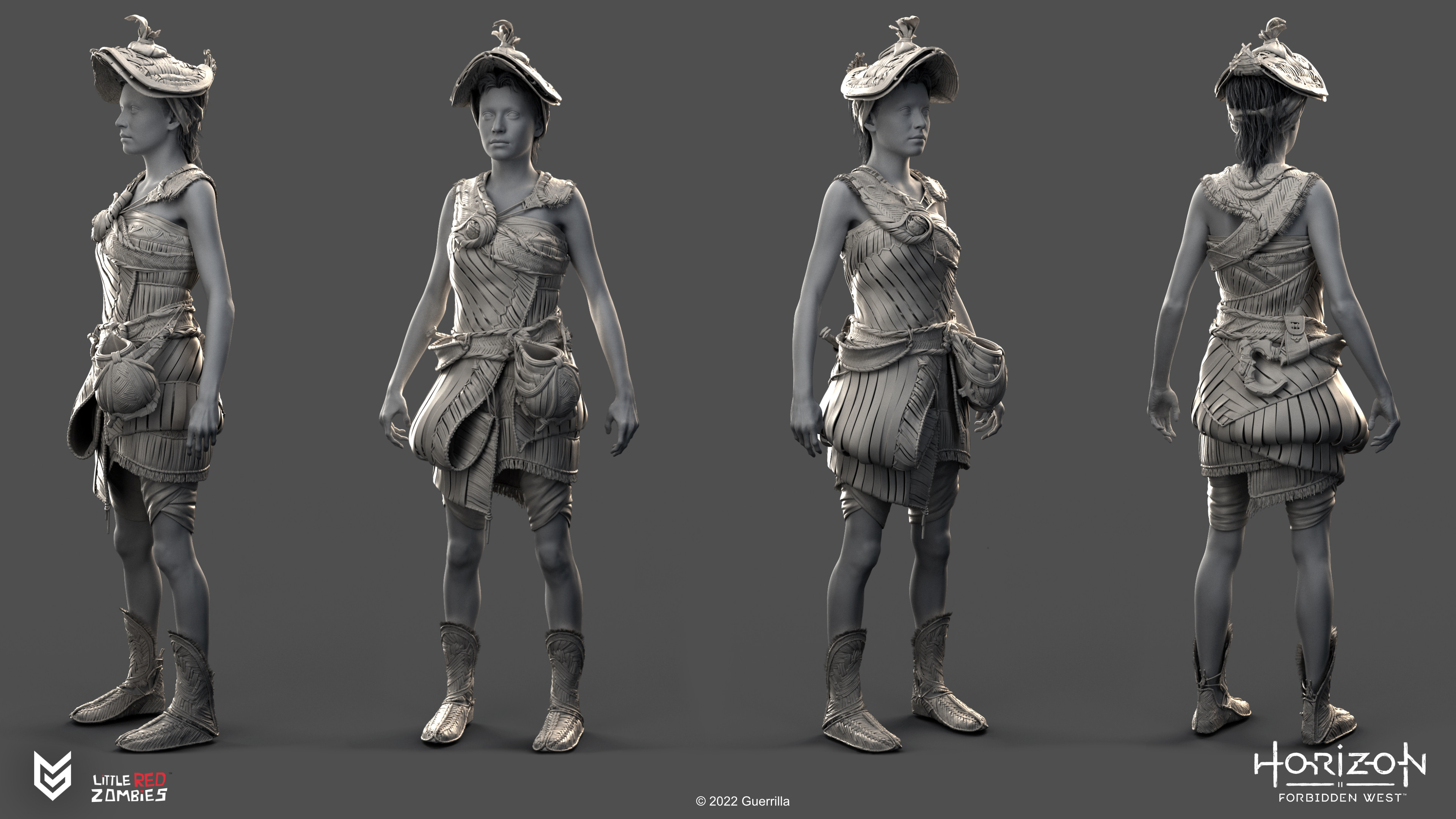 LITTLE RED ZOMBIES - Horizon Forbidden West - Utaru Female