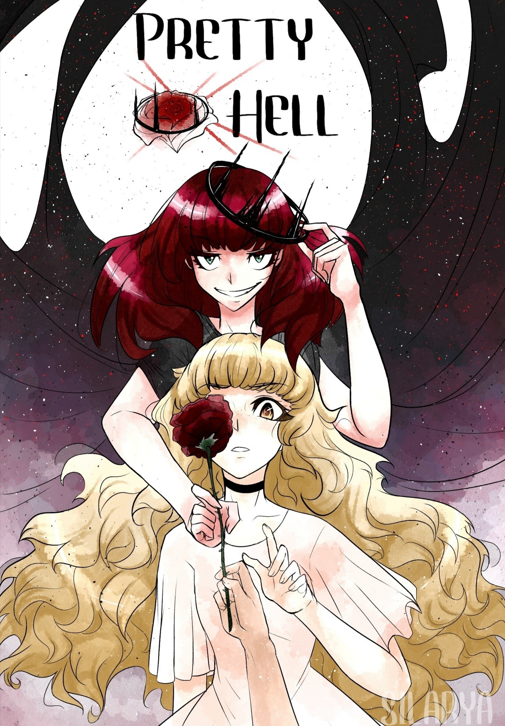 ArtStation - Projet Webtoon "Pretty Hell"