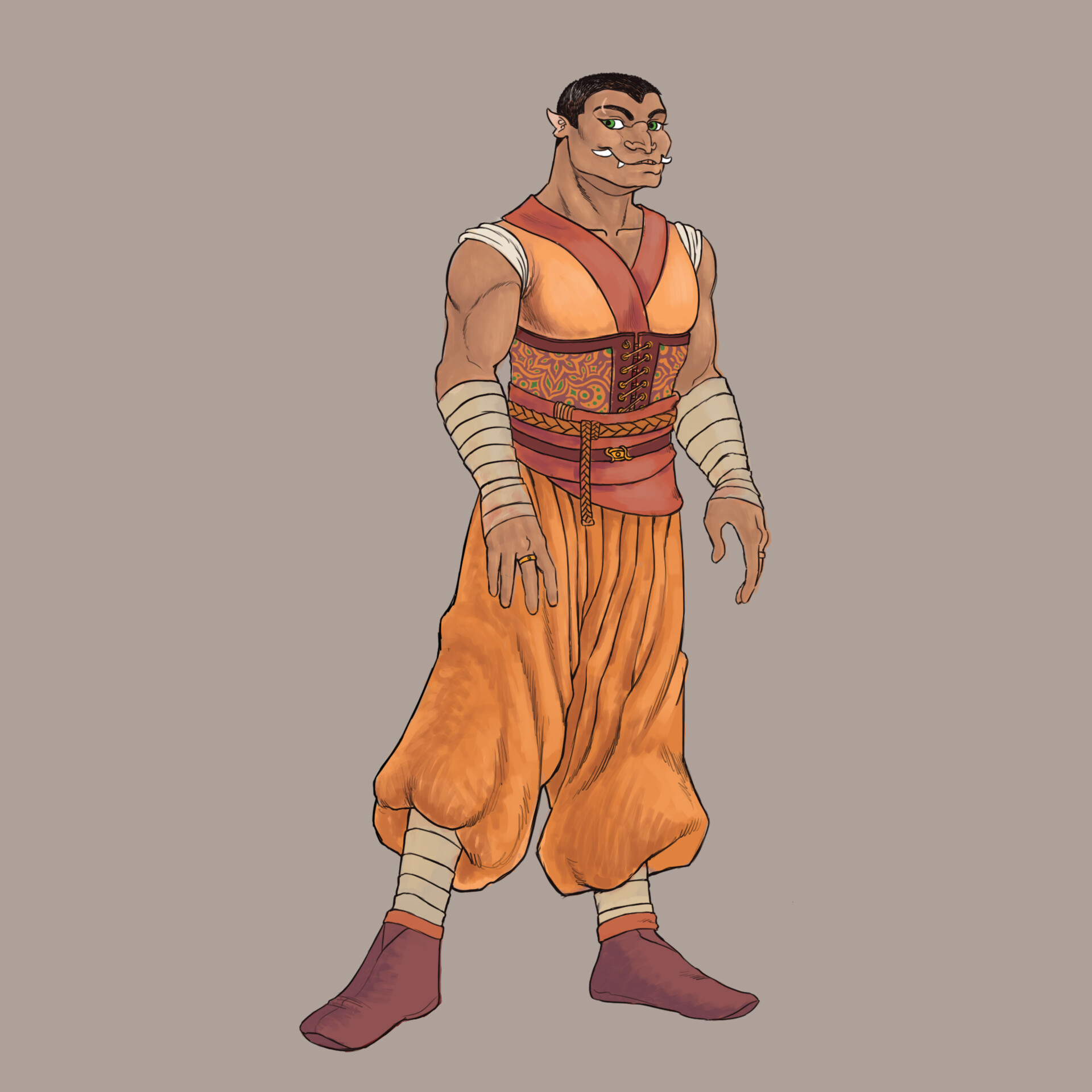 ArtStation - DnD character: War