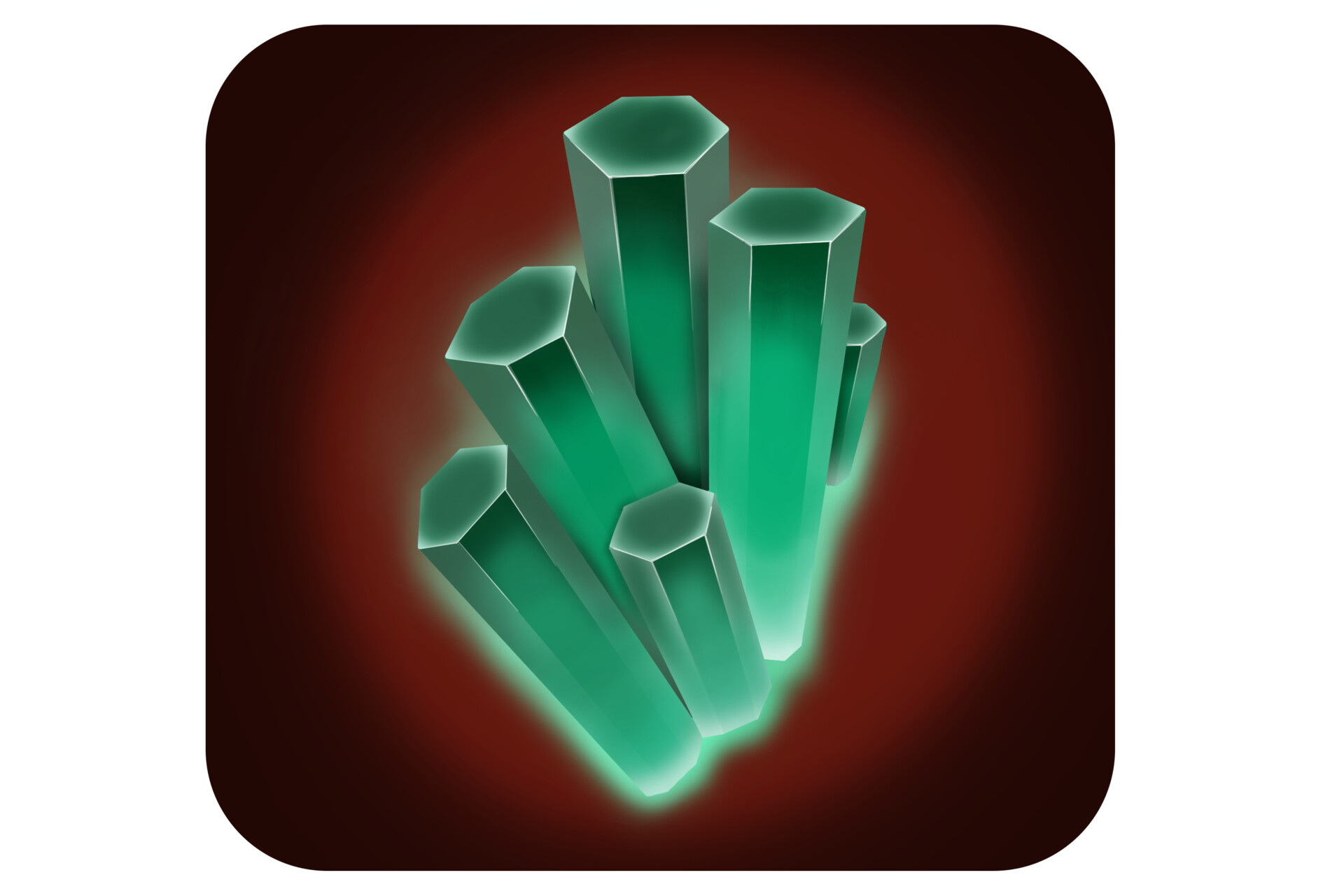 ArtStation - Hexagon Crystal Cluster