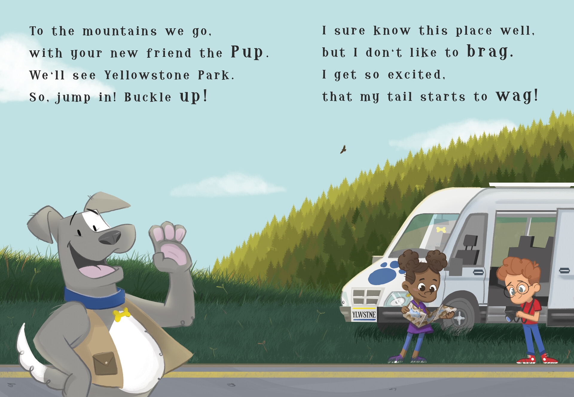 Julio Martínez - National Park Pup "Yellowstone" (children's book)