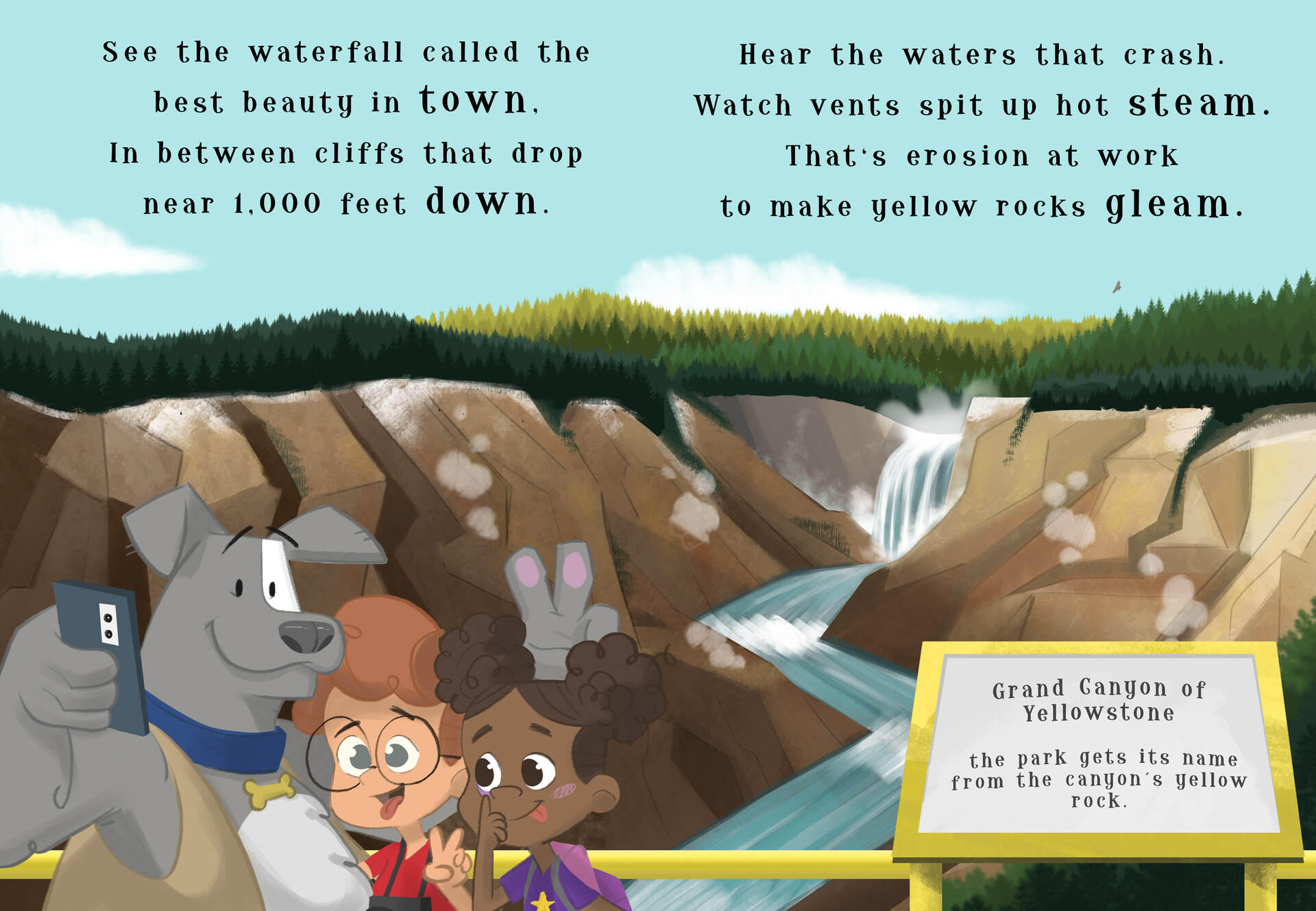 Julio Martínez - National Park Pup "Yellowstone" (children's book)