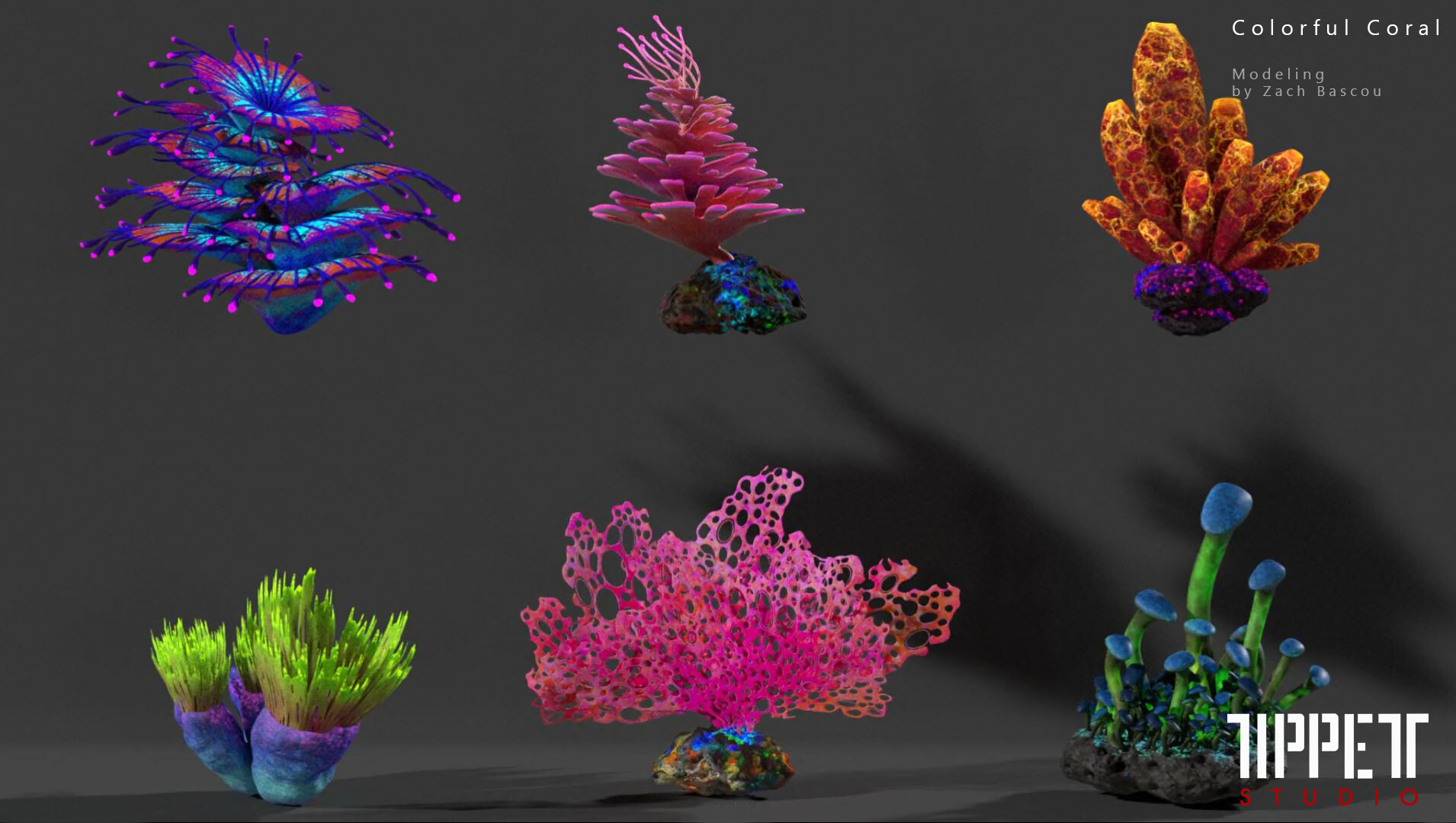 ArtStation - Colorful Coral