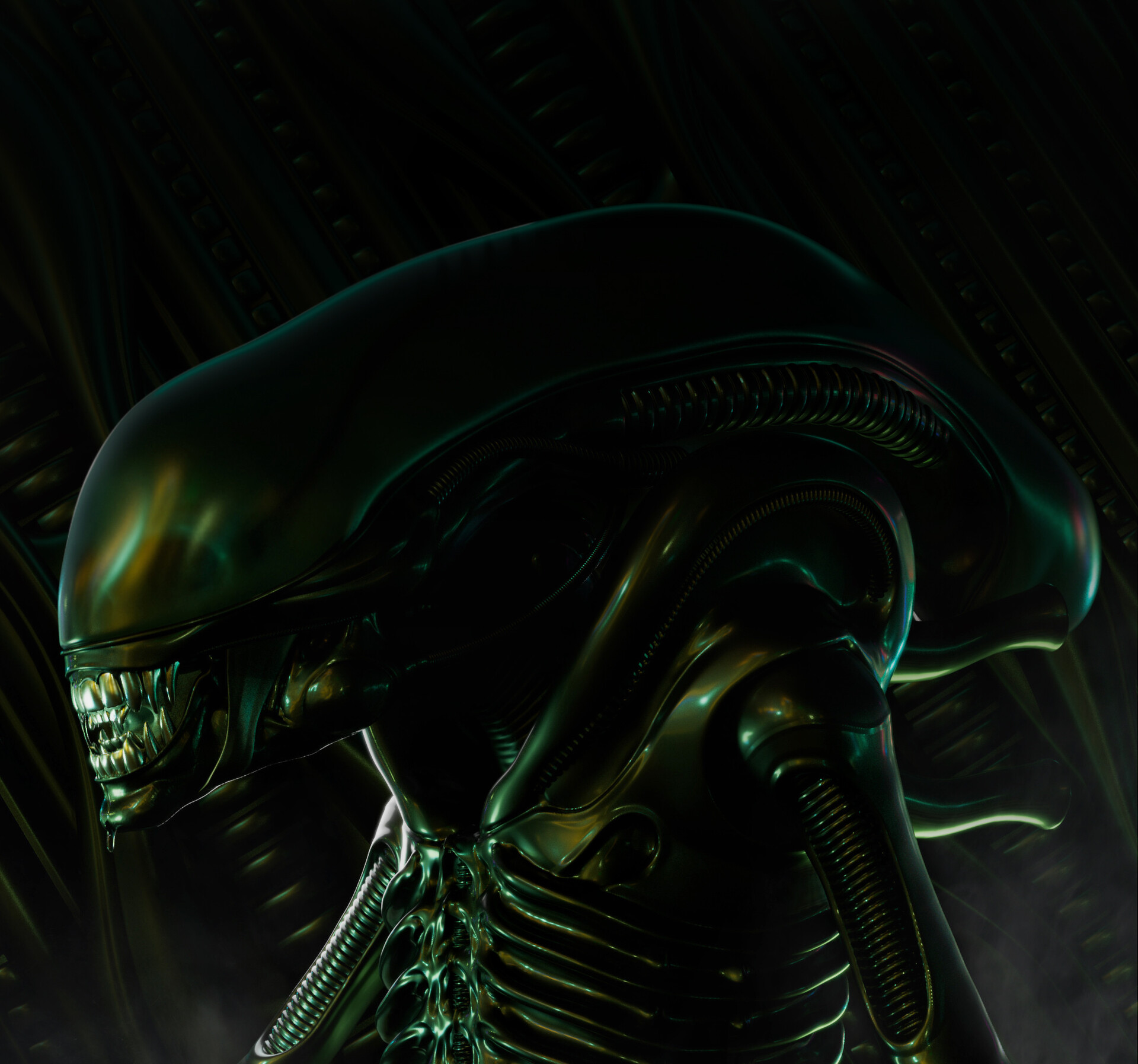ArtStation - Xenomorph fan art