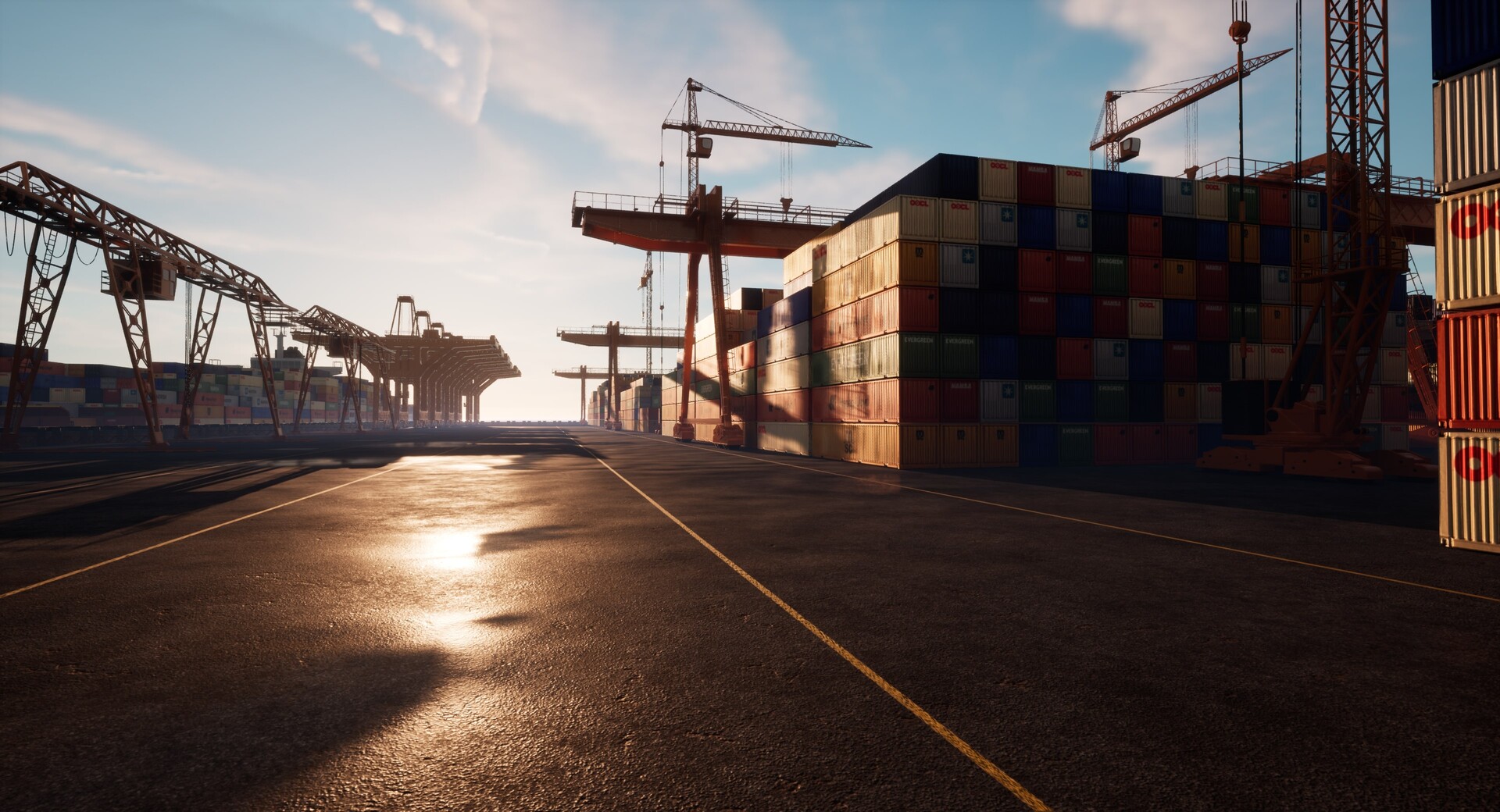 ArtStation - Ship port Unreal engine 5