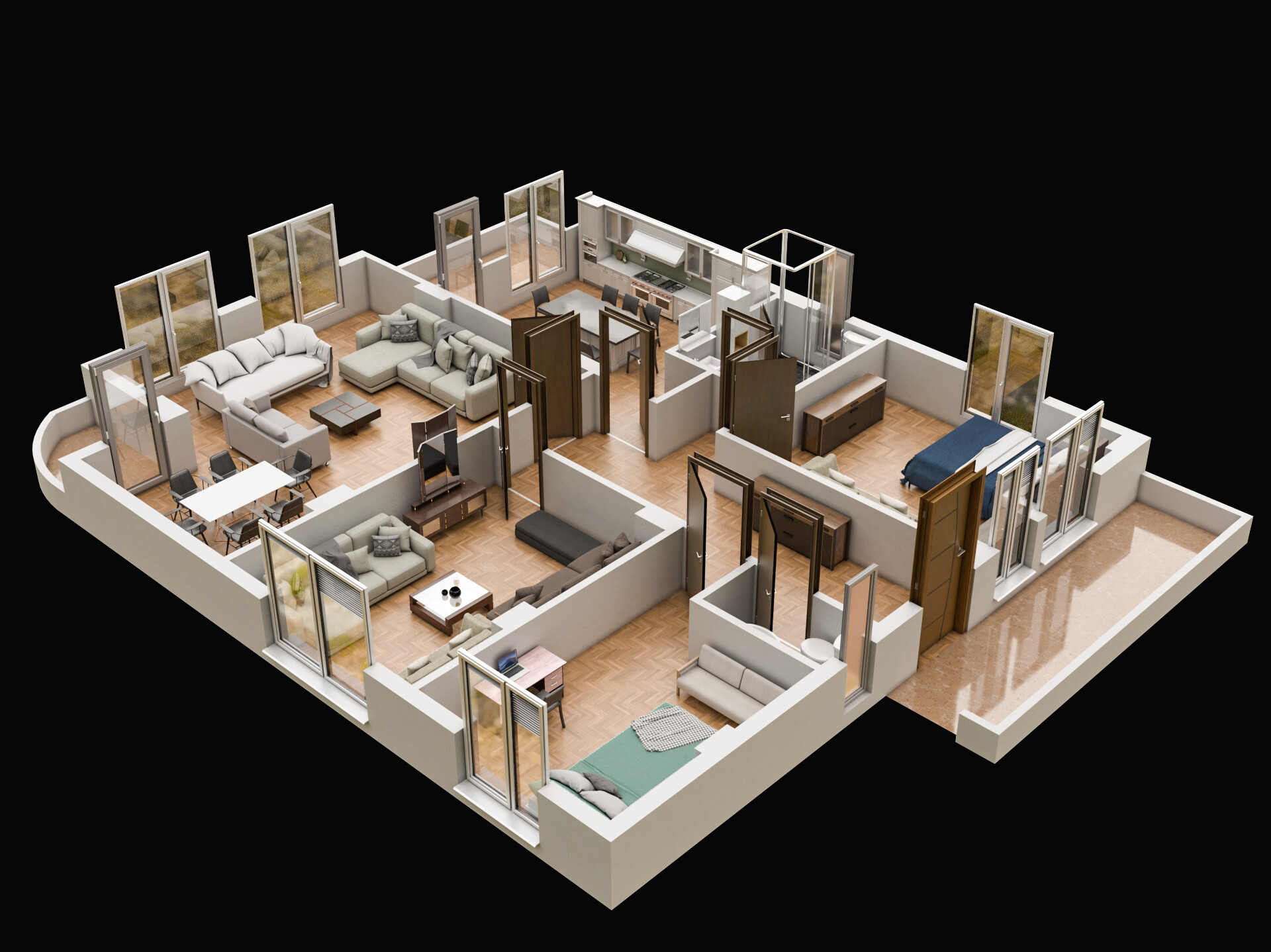 ArtStation - Architectural Plan Design