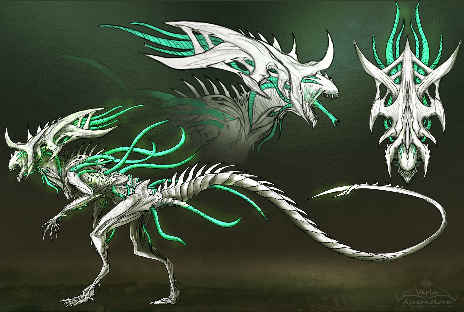 ArtStation - Special Kind of Alien Queen