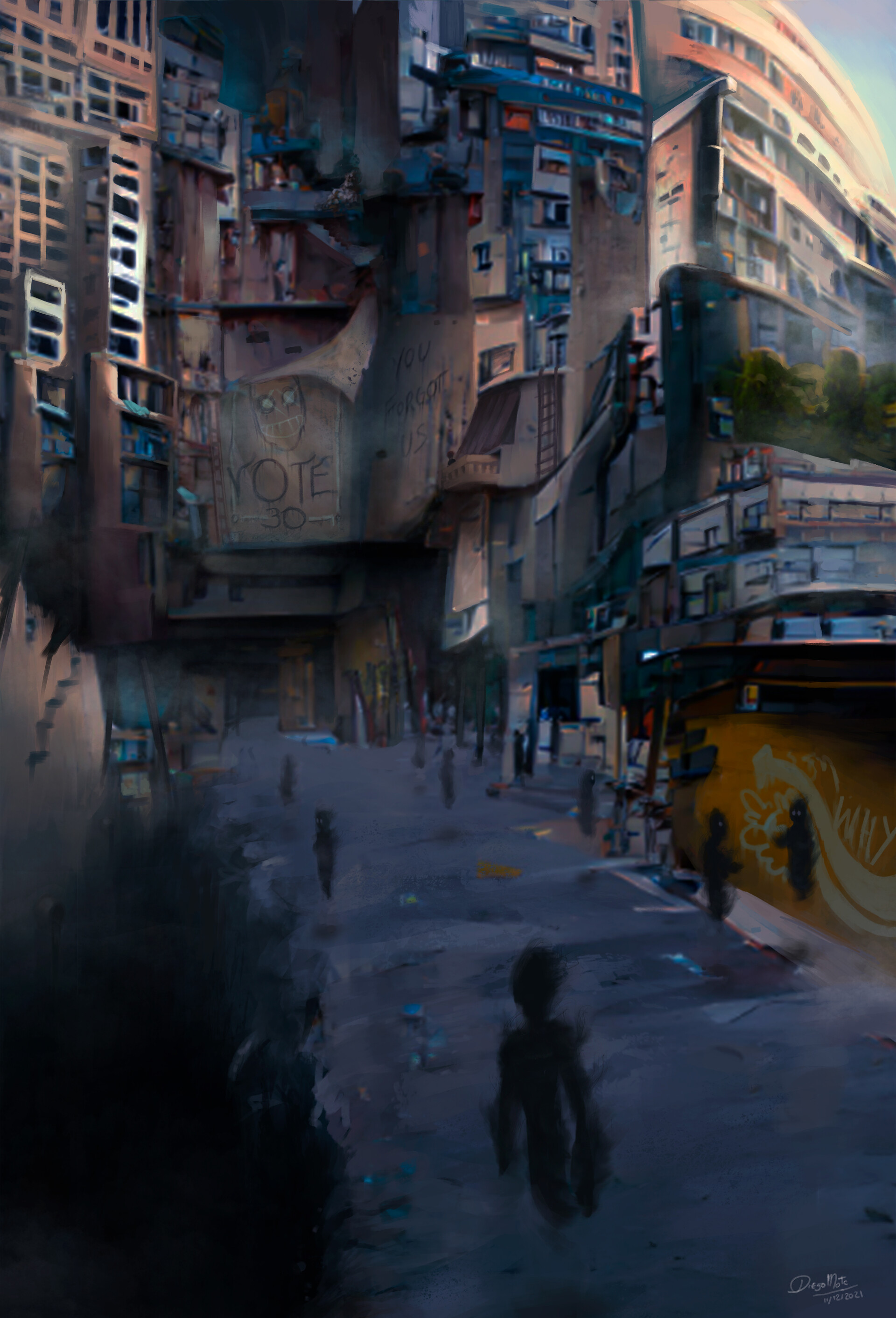 ArtStation - Ghost Town