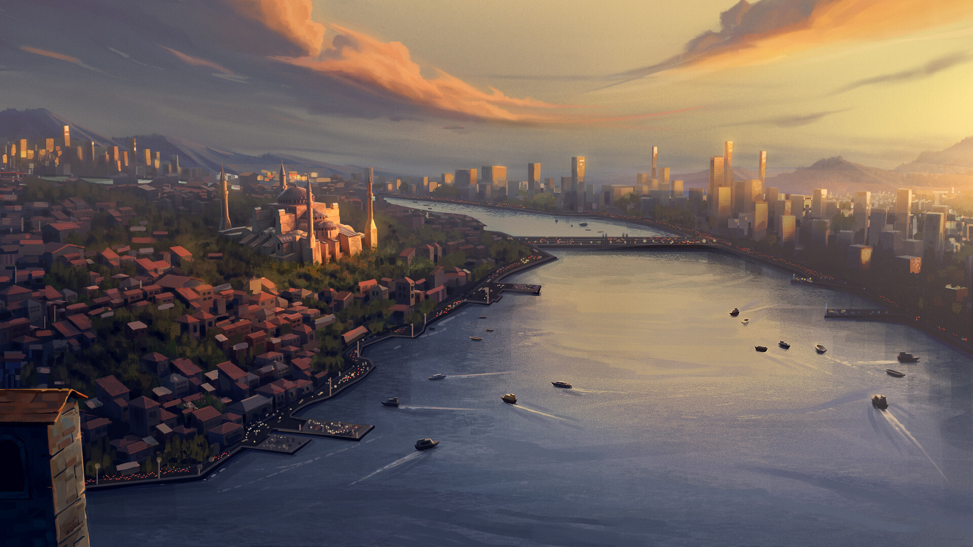 ArtStation - Fade Agent Trailer // VALORANT - Matte Painting