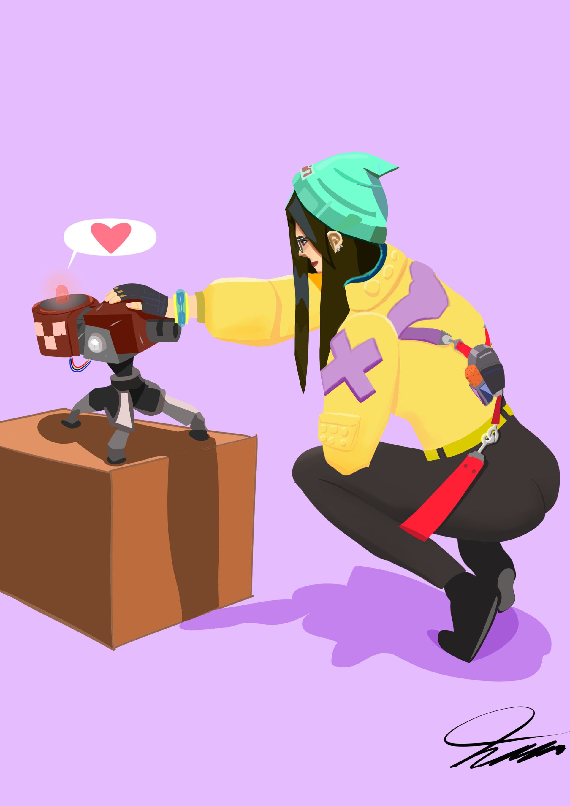 ArtStation - Killjoy and her new sentry