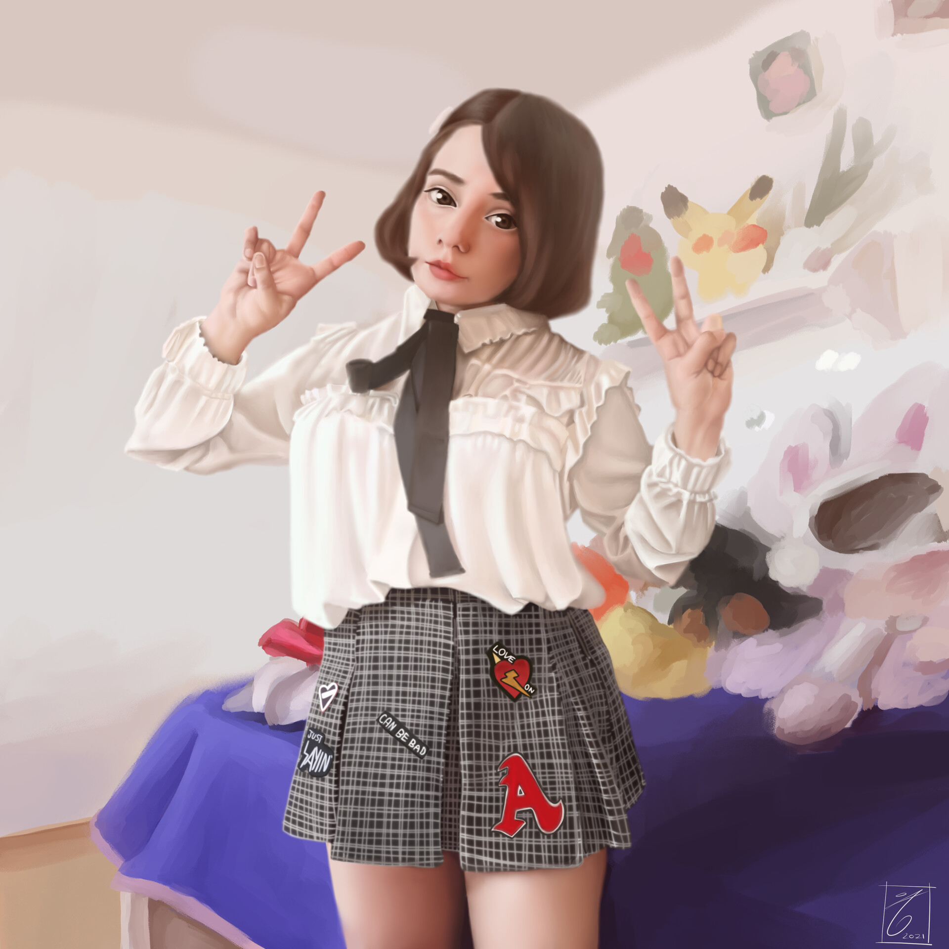 ArtStation - Realistic beautiful portrait