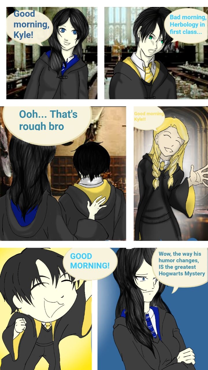 Artstation Commission Hogwarts Mystery Ocs Comic