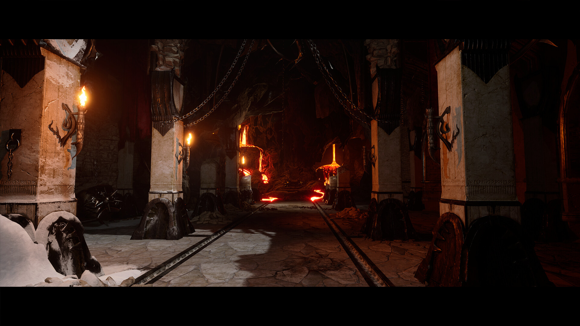 ArtStation - Dungeon - Lighting Doooodle!