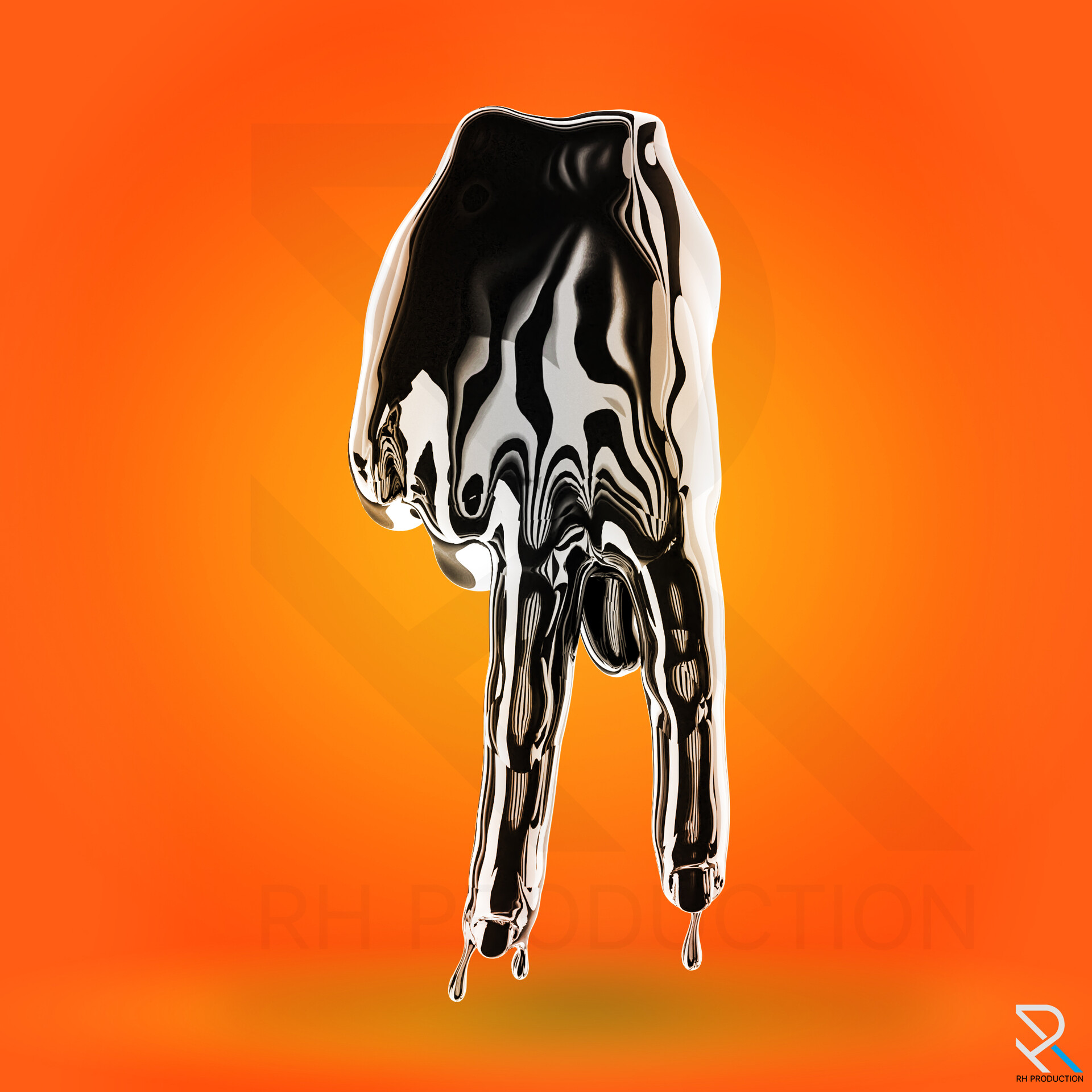 ArtStation - Fingers Dip Liquid Design