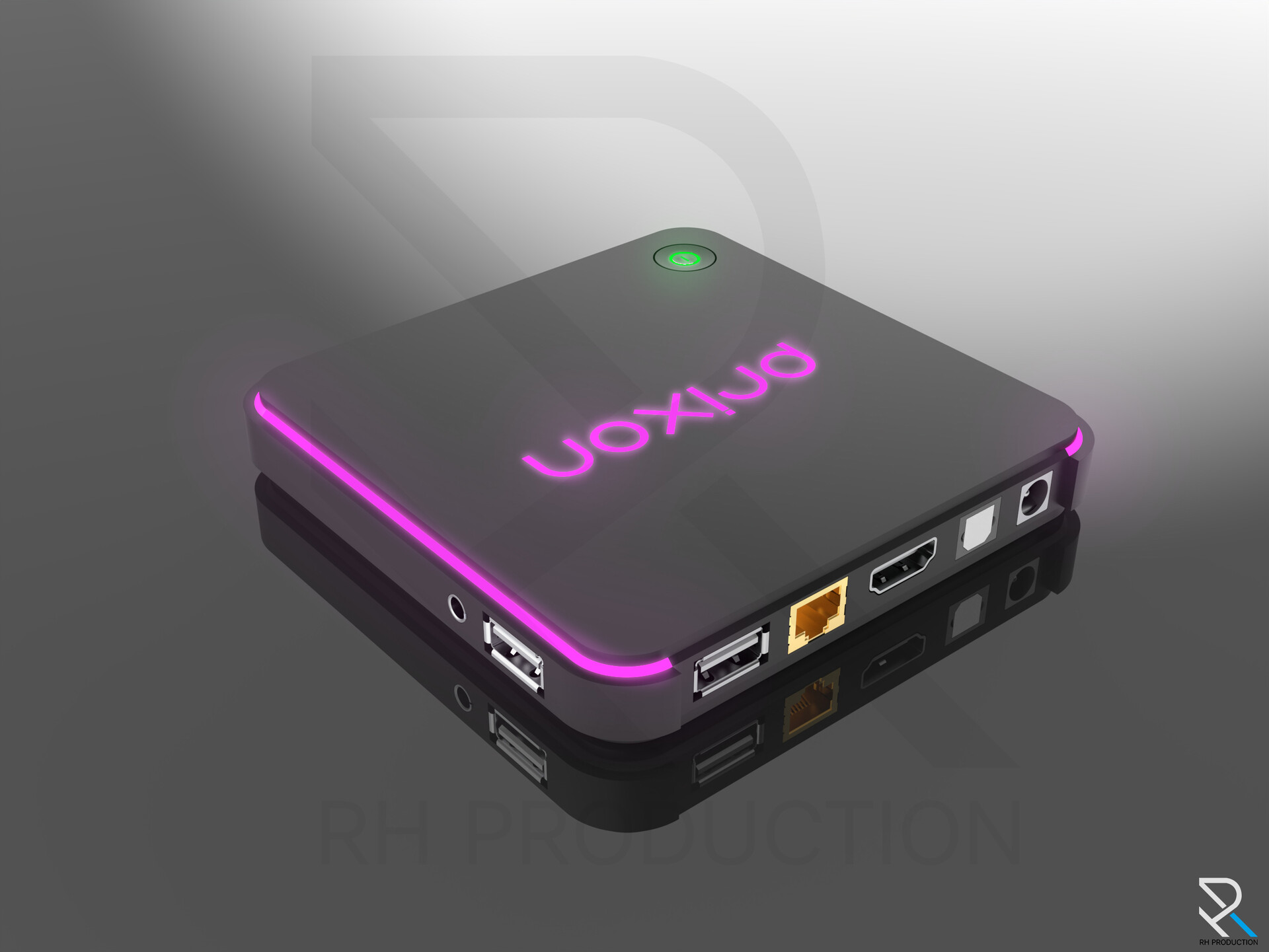 ArtStation - Prixon Set Top Box Design