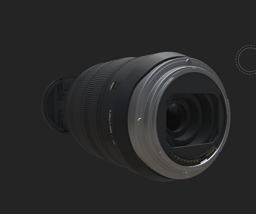 ArtStation - Camera Lens