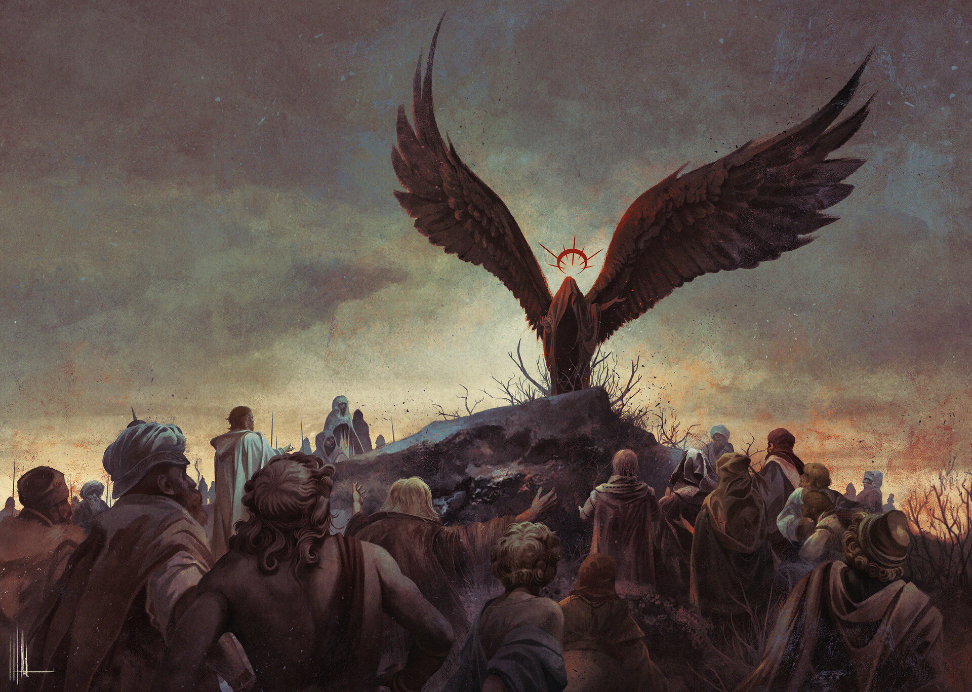 ArtStation - Vision After the Sermon - Color V