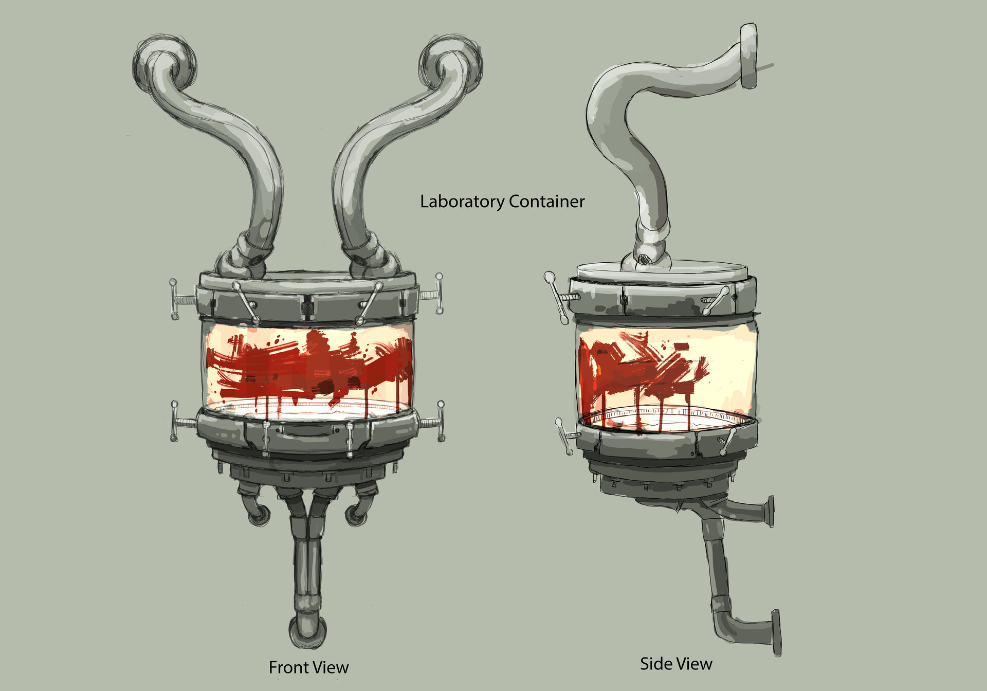 ArtStation - Lab Container