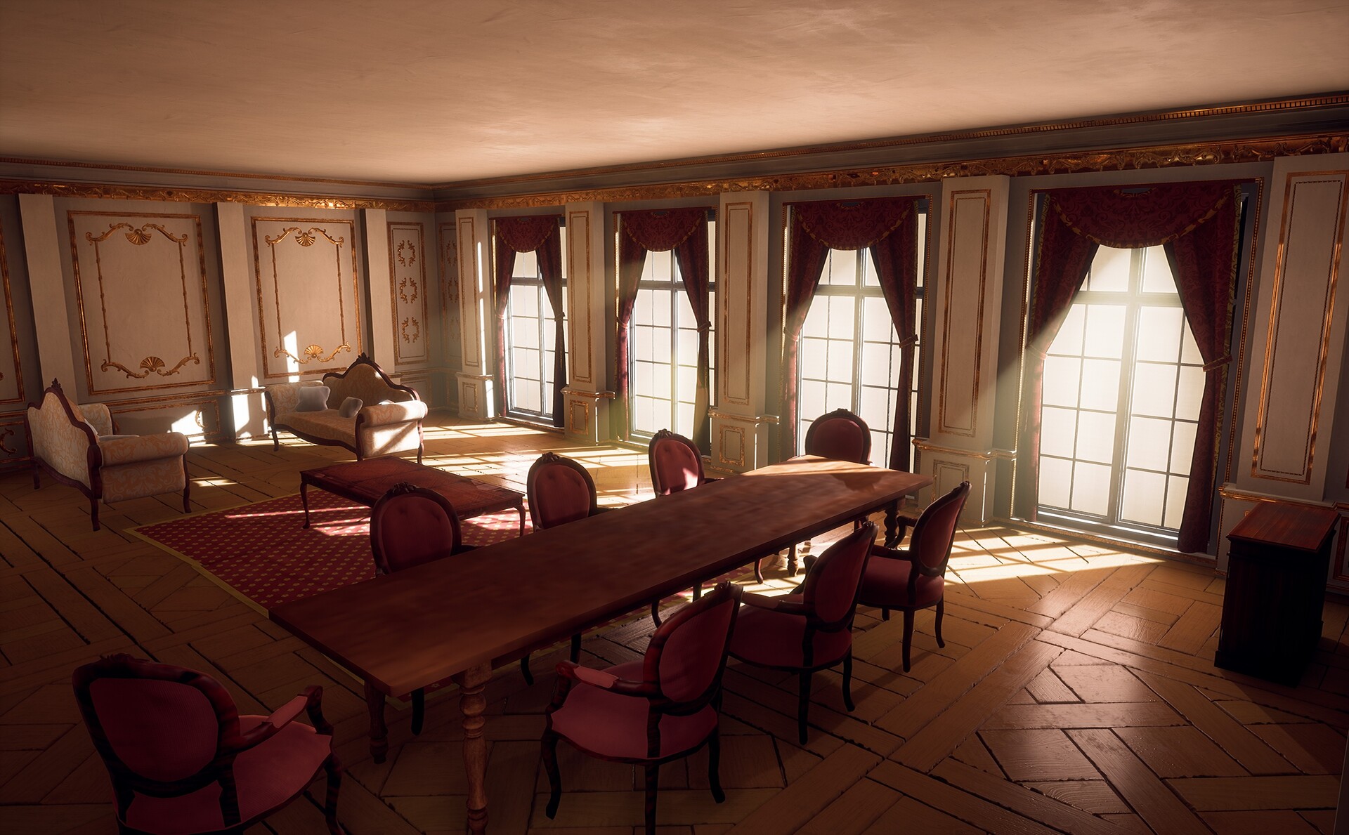ArtStation - Assassins Creed Unity Interior Game Environment