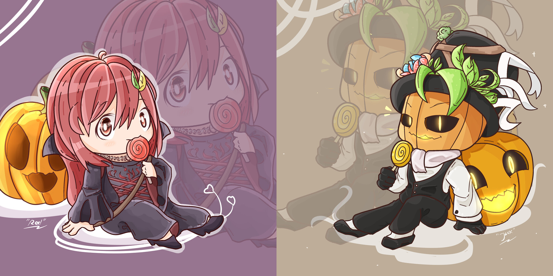 ArtStation - Red And Jack - Commissions