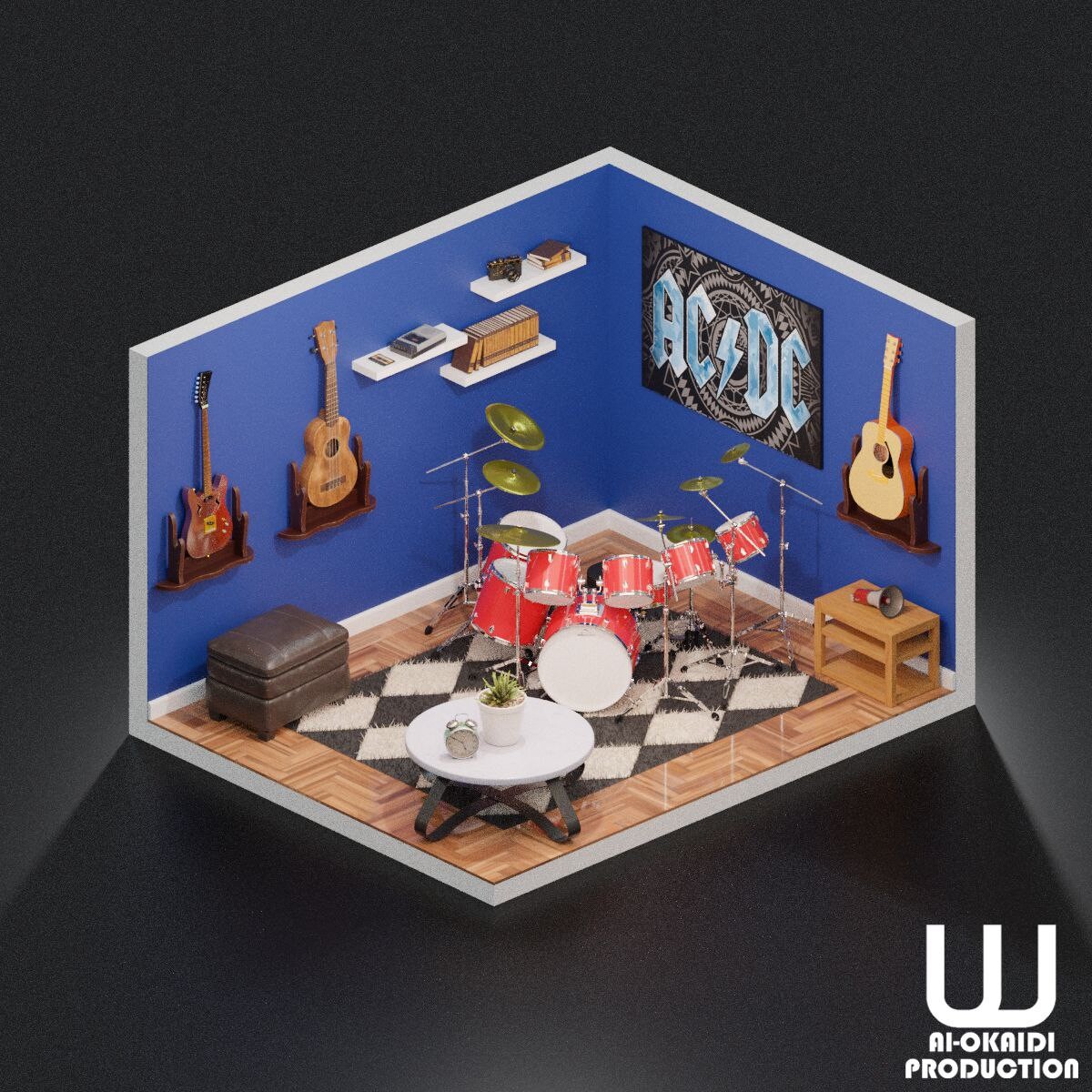 ArtStation - Music Room