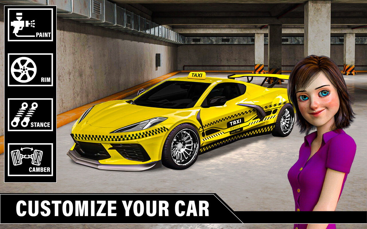 ArtStation - Taxi Game Render || Taxi Screenshots for Game