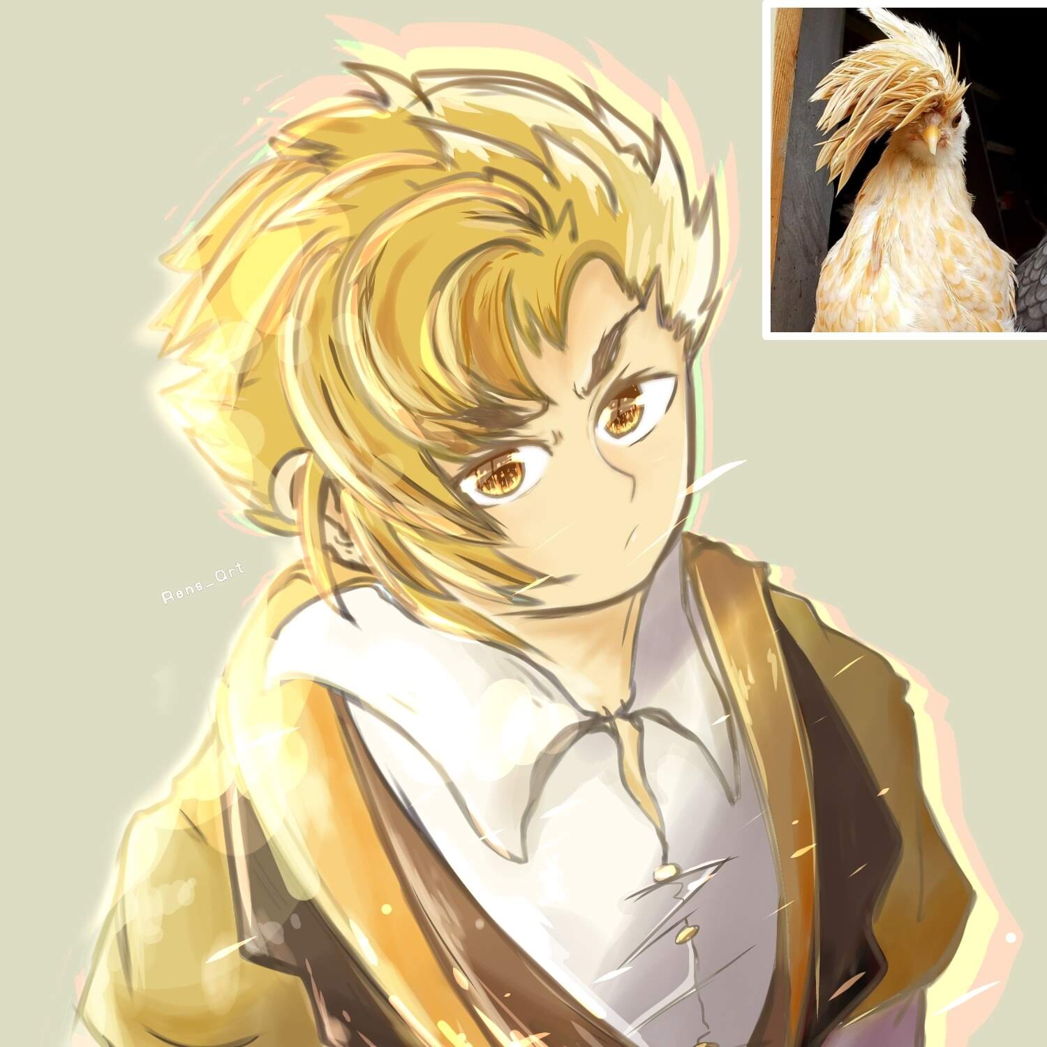 ArtStation - Handsome Chicken :^ - Personification