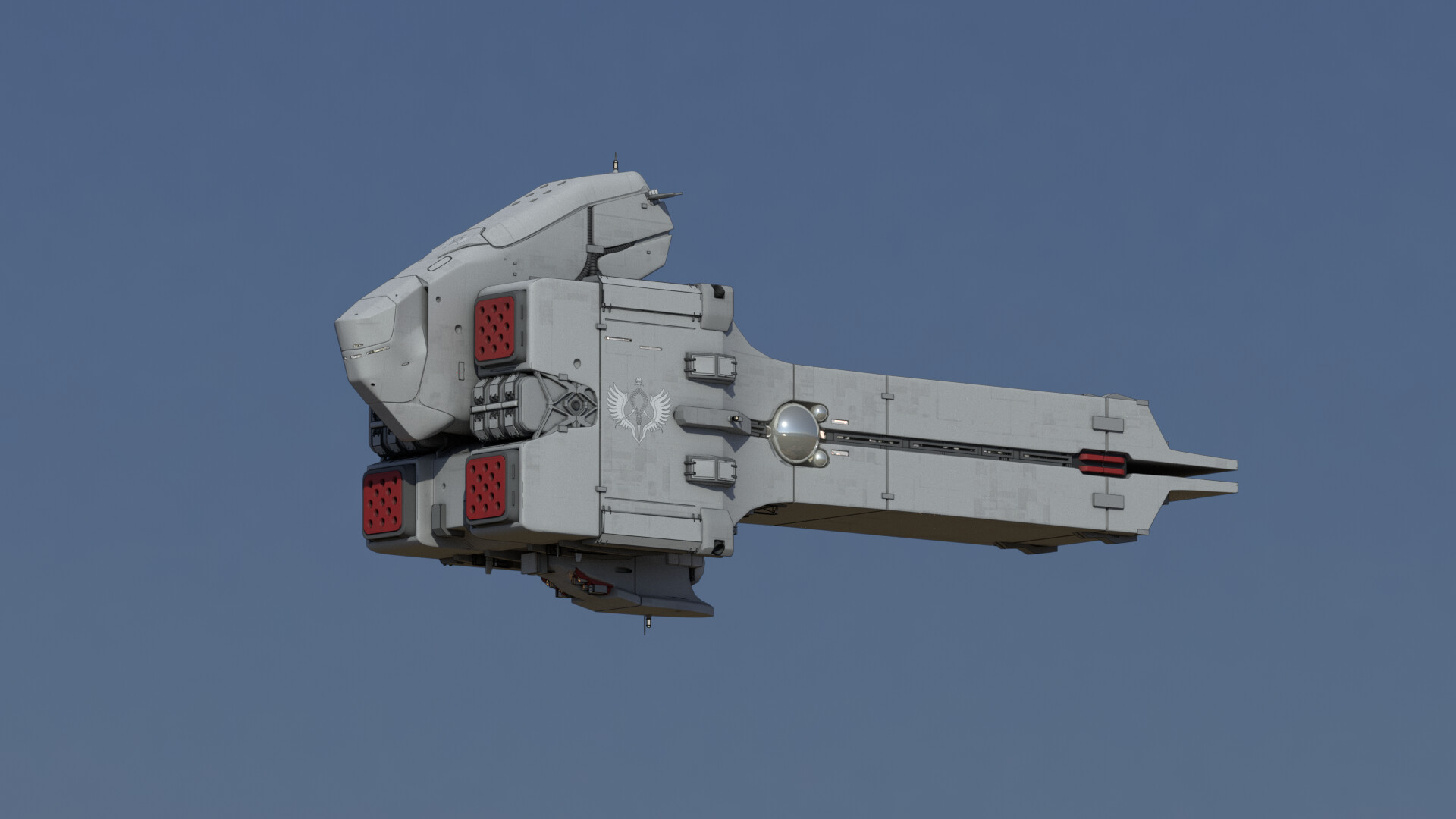 ArtStation - Legend of the Galactic Heroes "Imperial Destroyer"