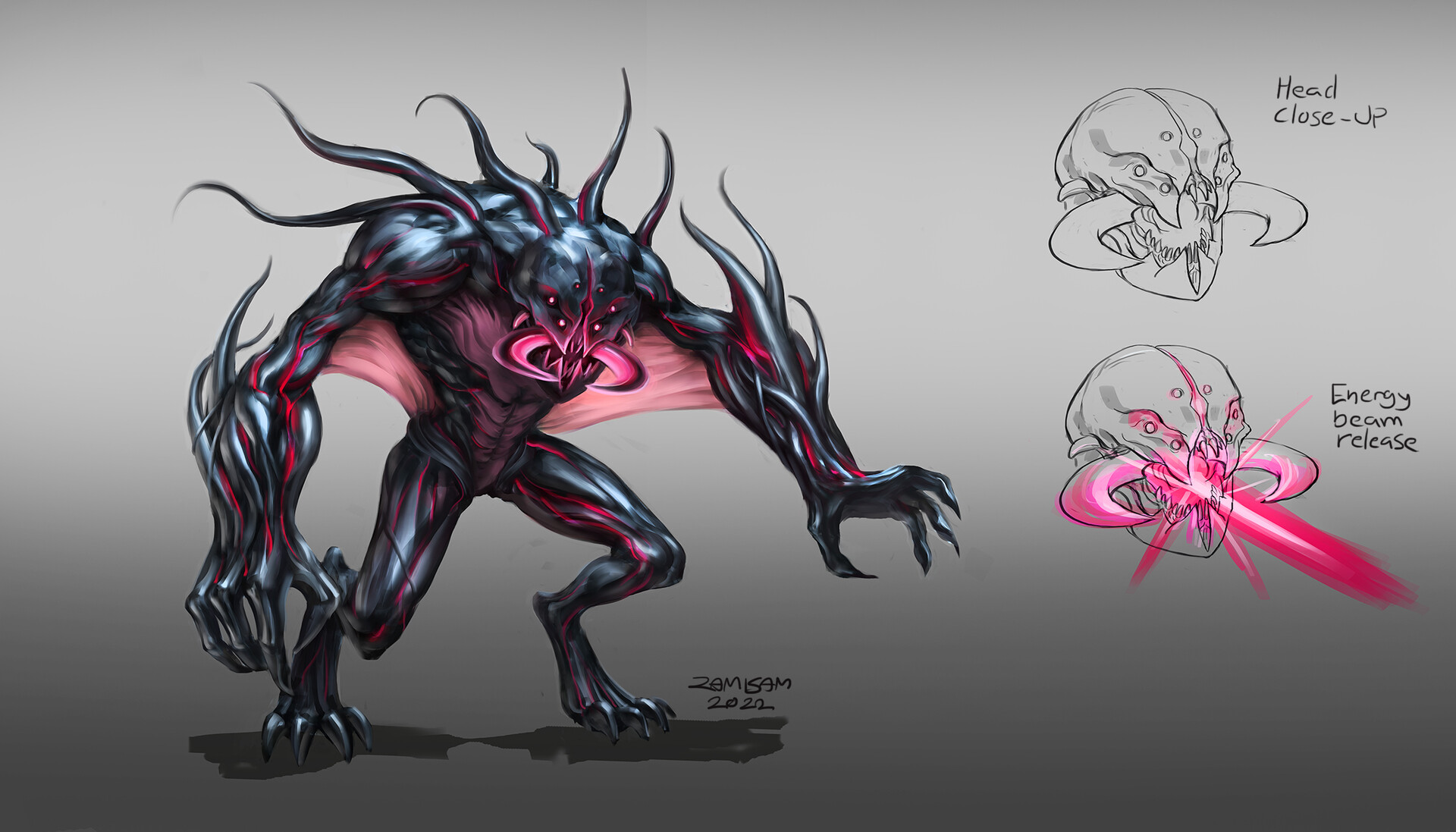 ArtStation - Sci-fi Beast Concept