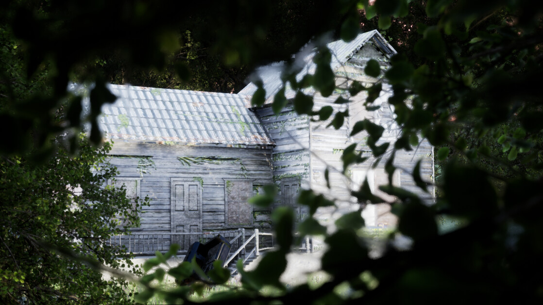 ArtStation - Abandoned House Project