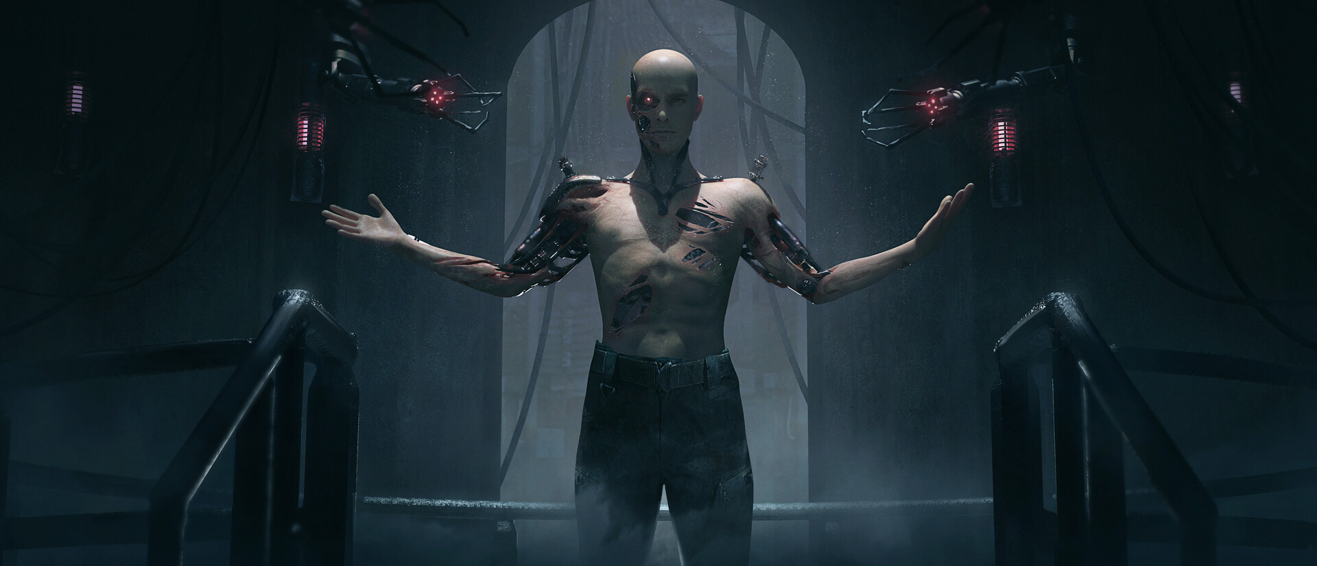 ArtStation - CYBORG REPAIR SYSTEM