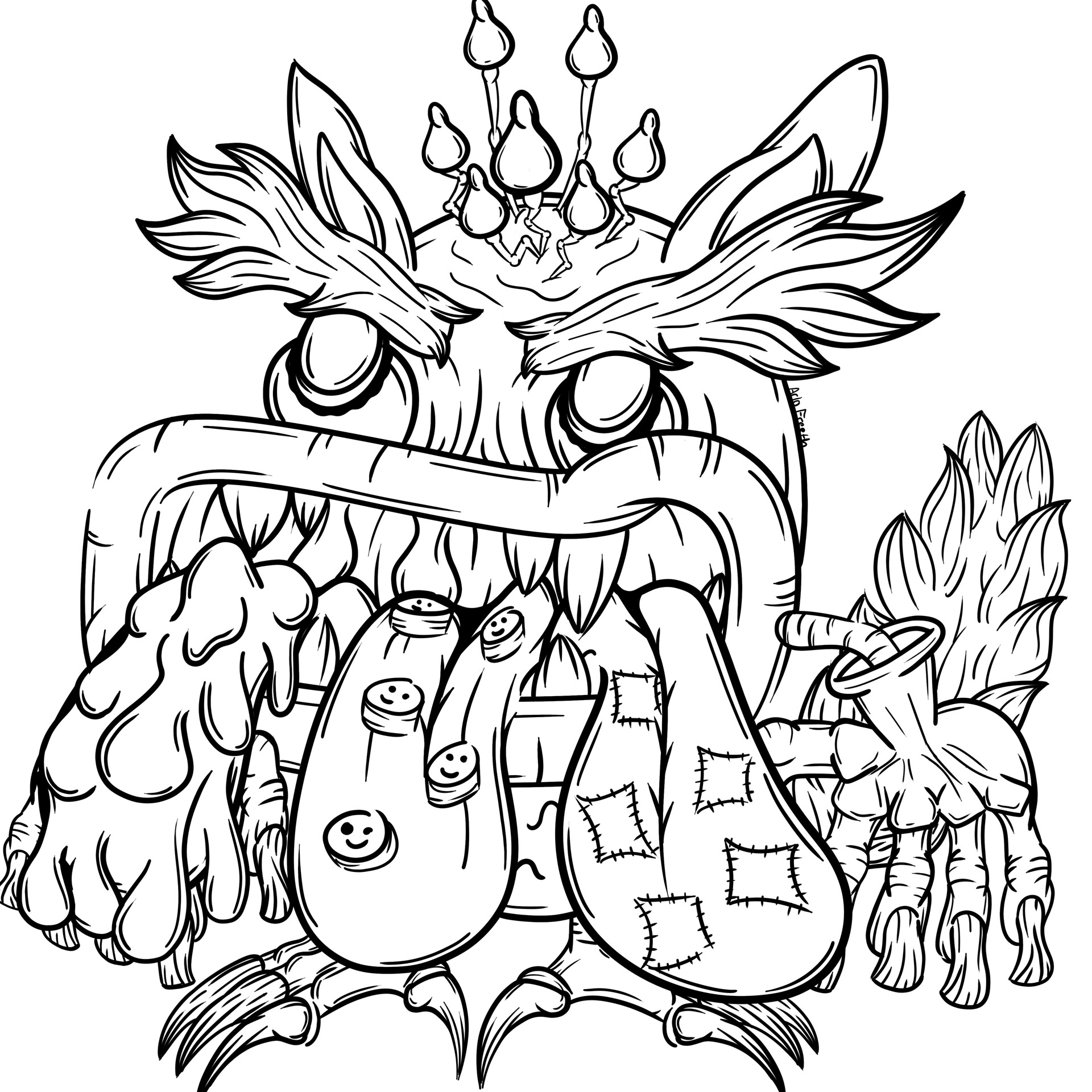 Arlo Freeth - Cosa Monstra - Commission Piece