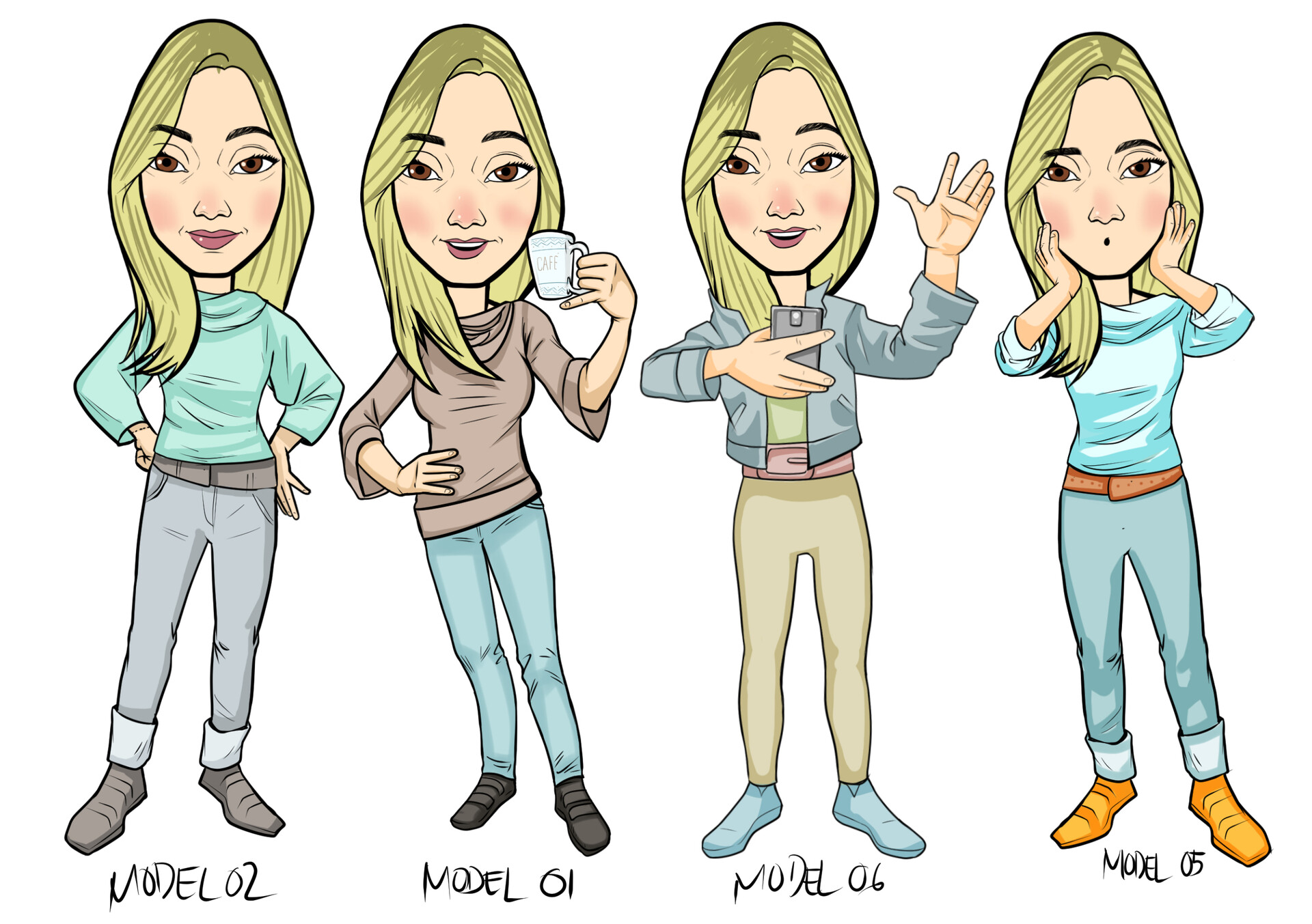 ArtStation - Character for website