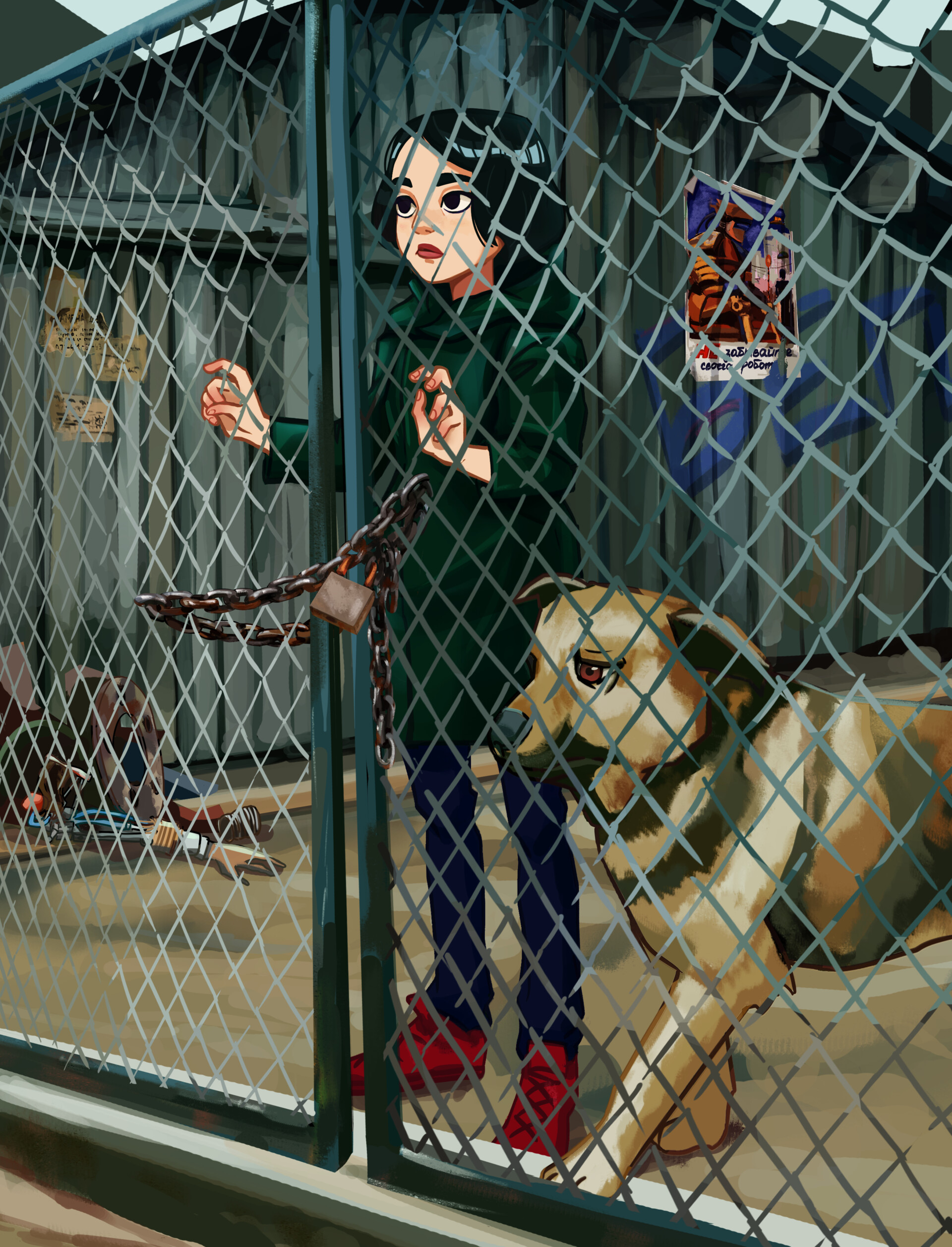 ArtStation - Somewhere in the city