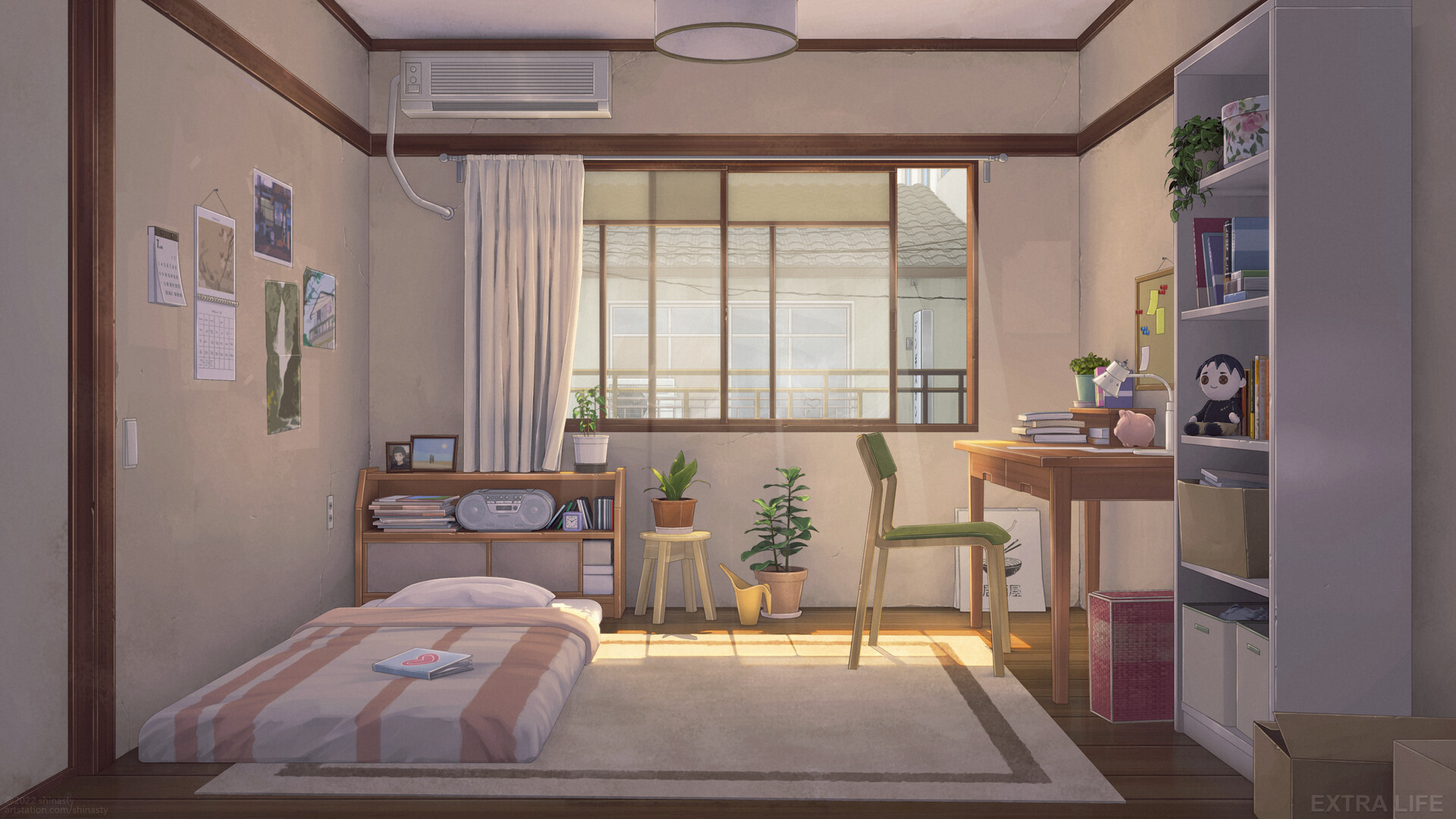 ArtStation - Girl's Bedroom