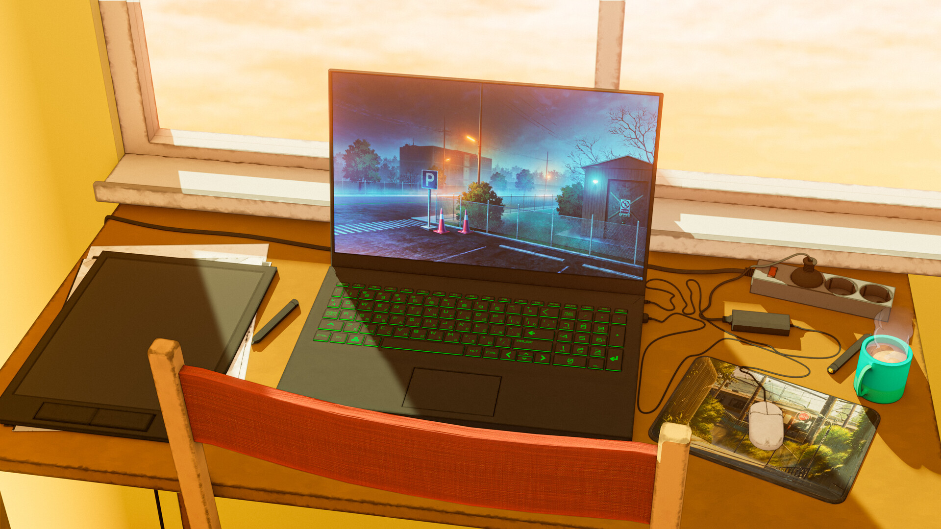 ArtStation - Anime Room