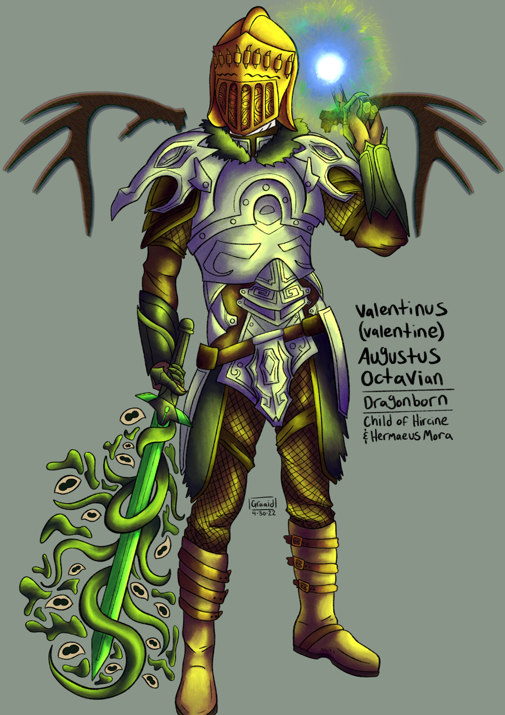 ArtStation - Valentine - Skyrim OC