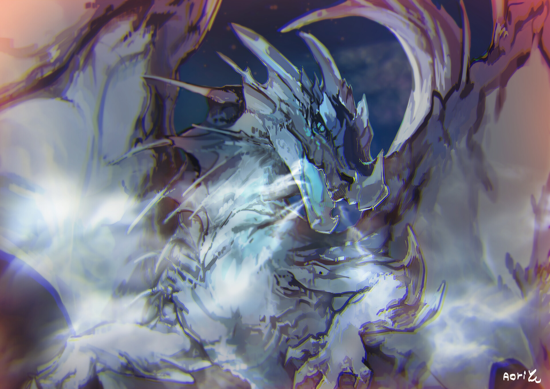 ArtStation - Icy Dragon