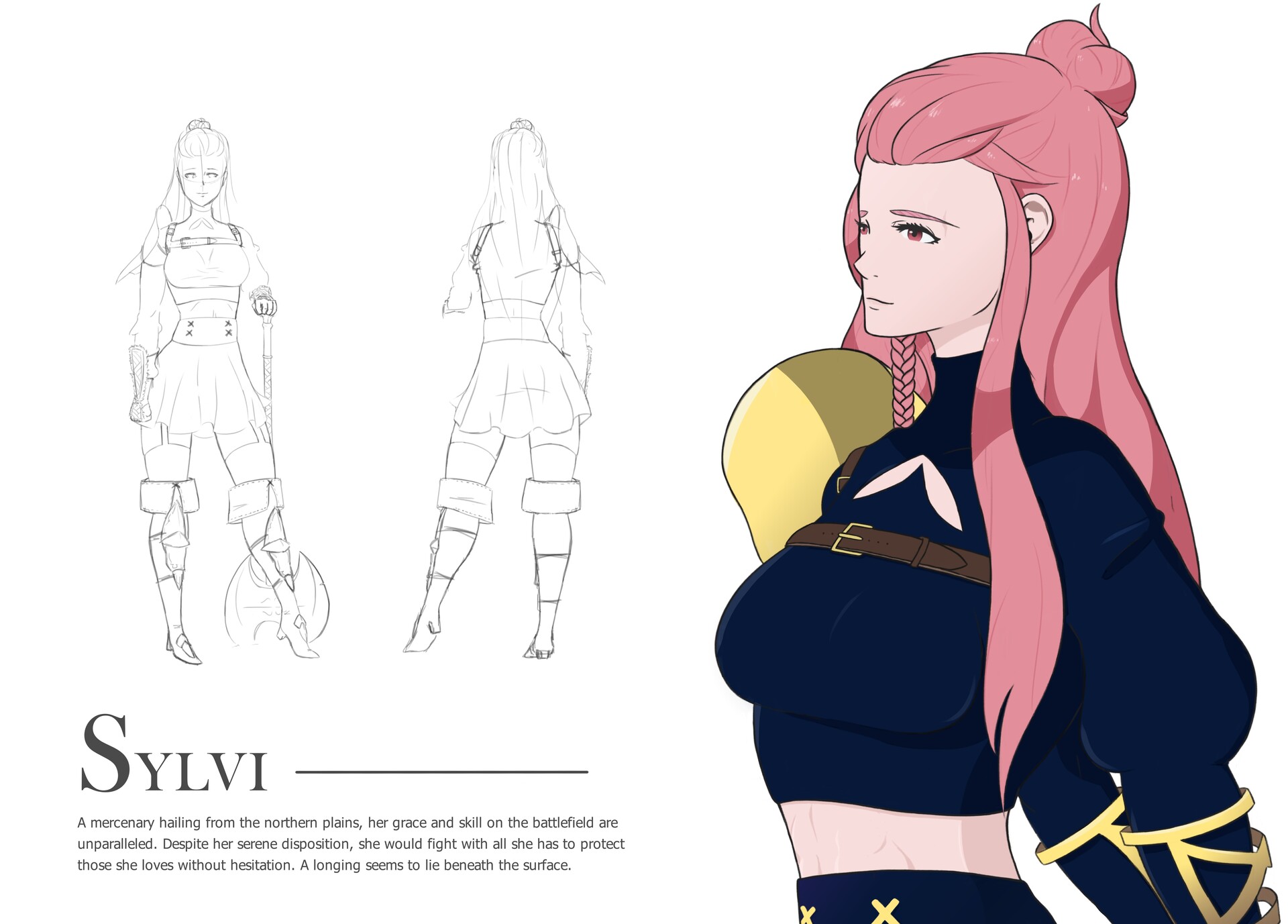 ArtStation - Sylvi (Character Concept)