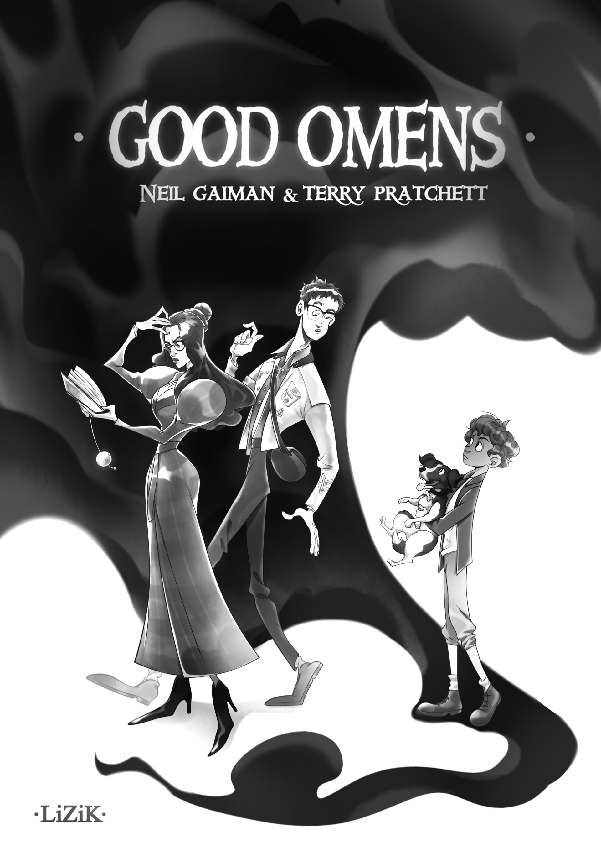ArtStation - Good Omens. Fan Art.