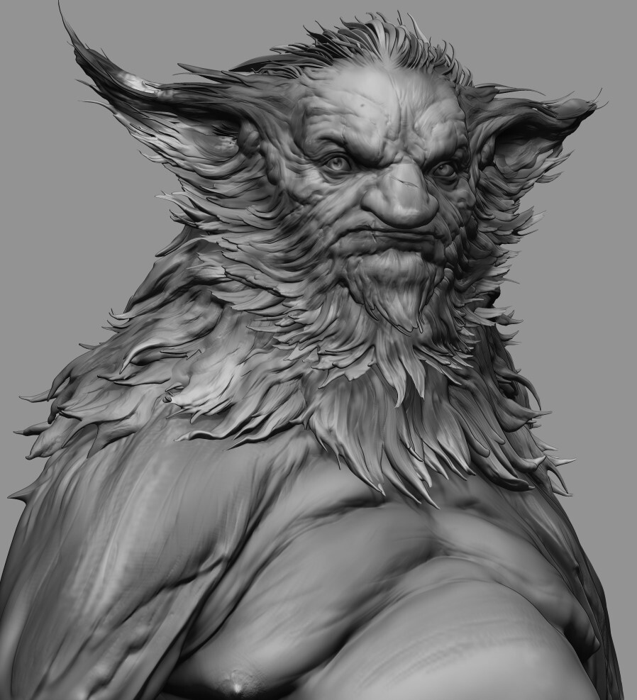 ArtStation - quick sculpt wip