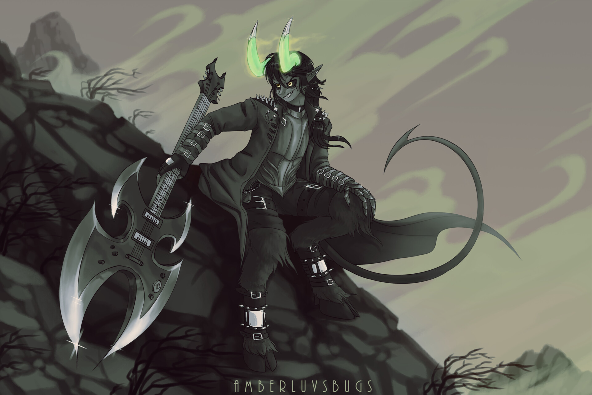 ArtStation - Angsty Demon (Commission)