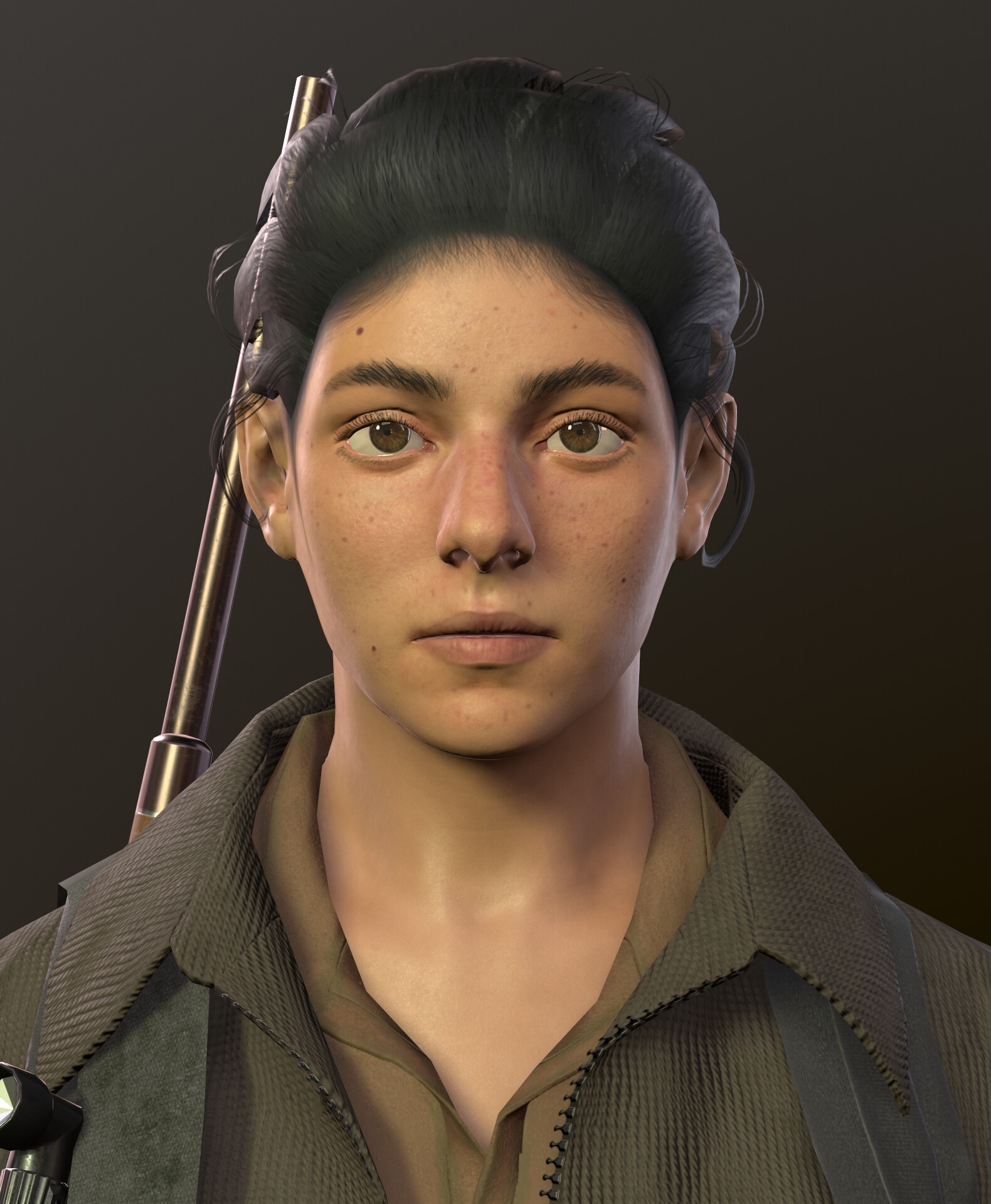 ArtStation - Dina TLOU2 Fanart