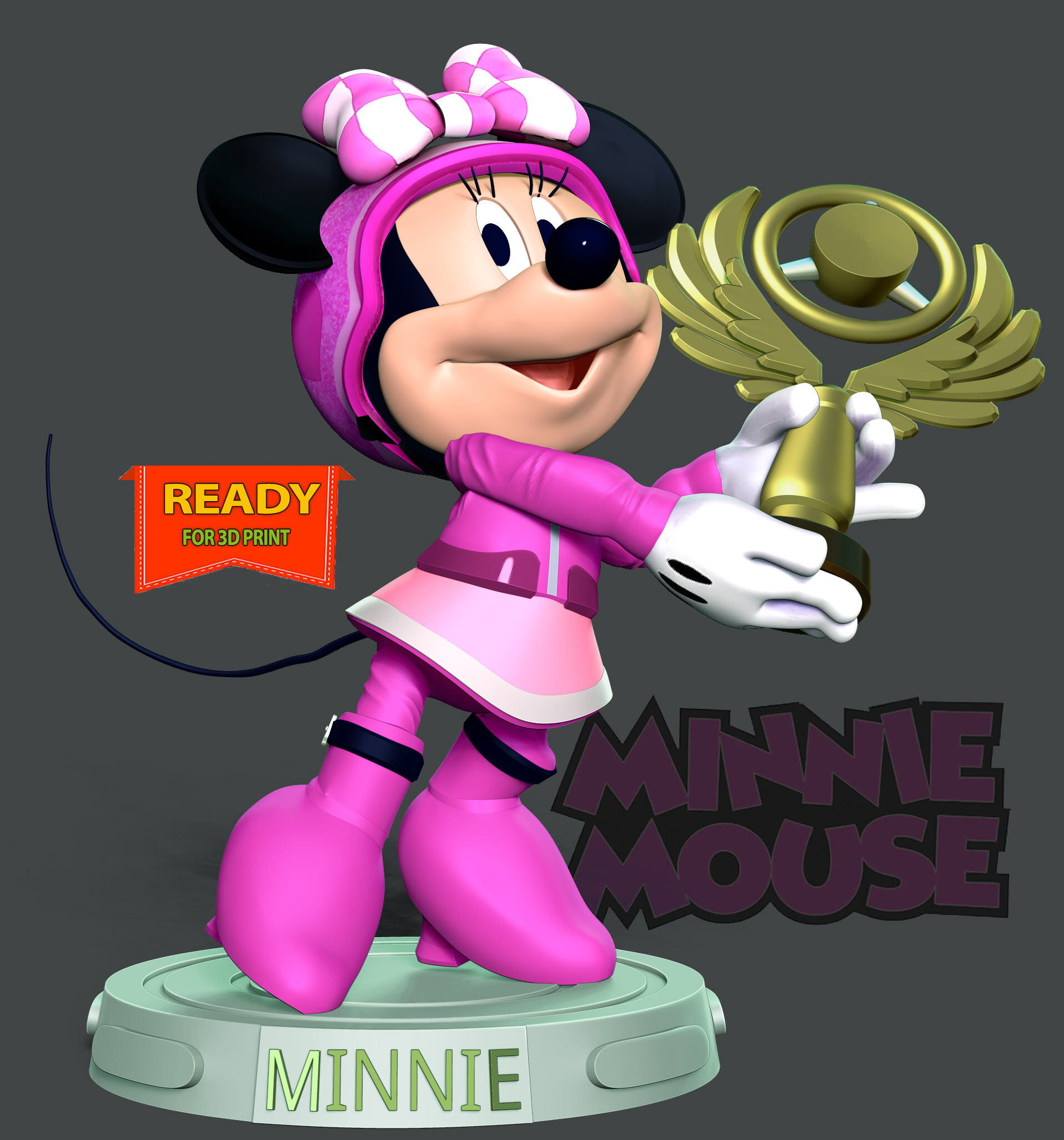 Bon Bon Art - Minnie Mouse - Champions Trophy