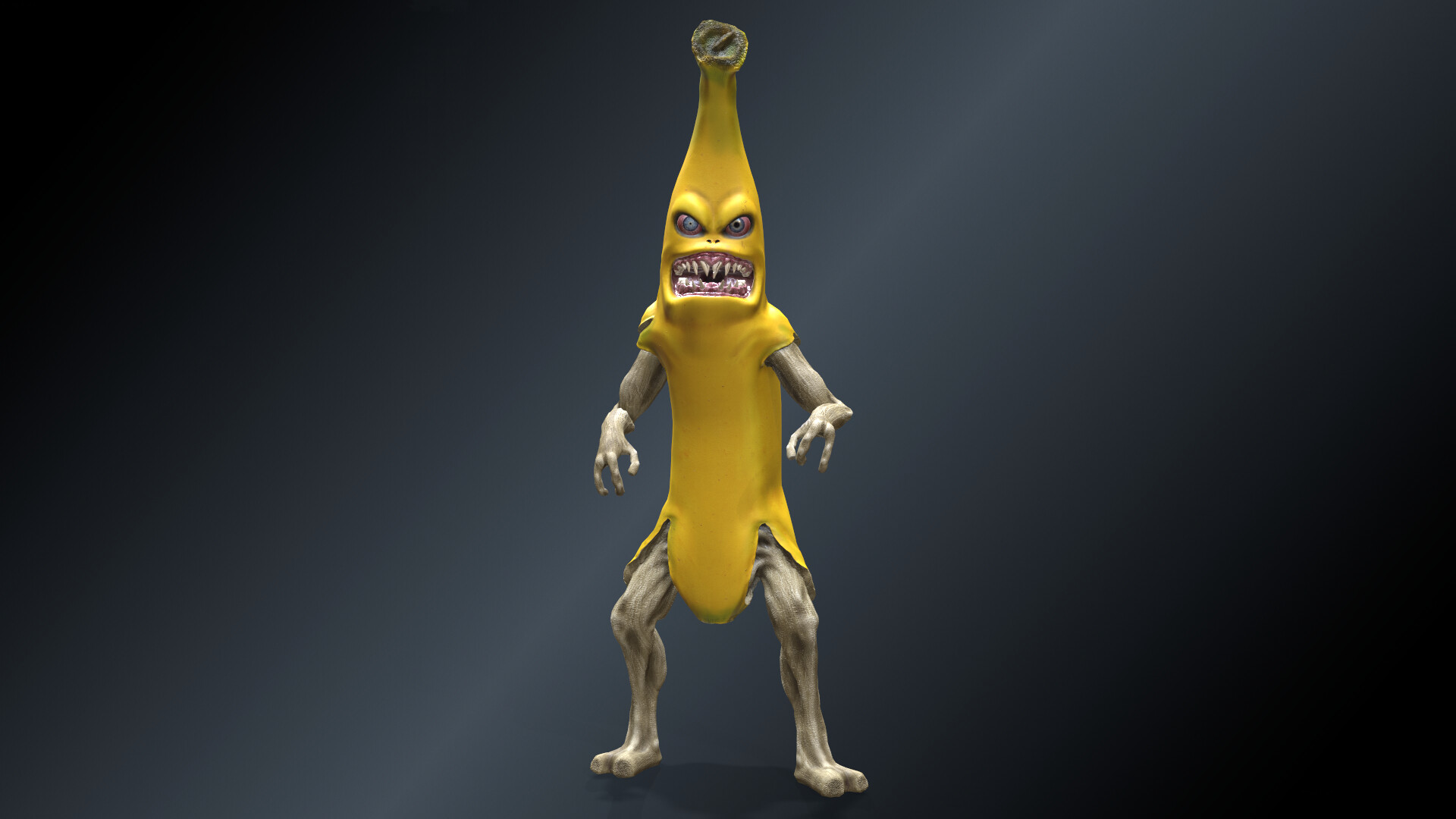 ArtStation - Banana monster