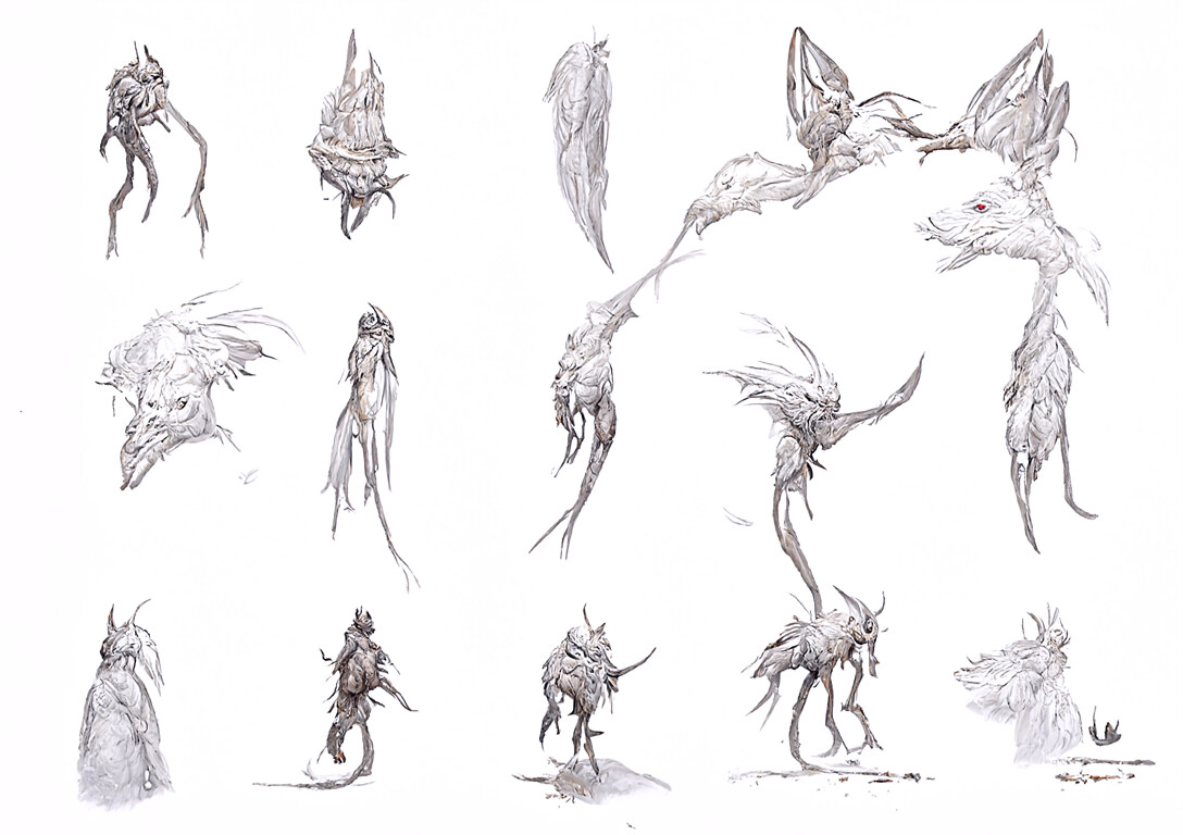 ArtStation - Fantasy creature concept